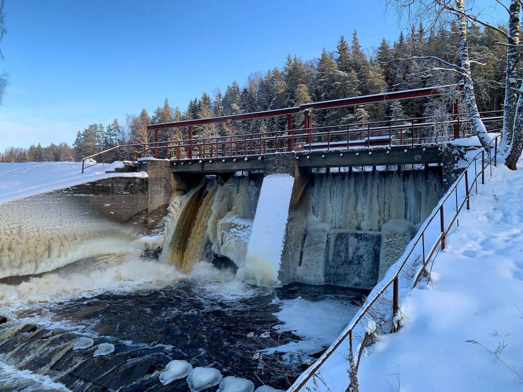 Braslas ūdenskrātuve un HES