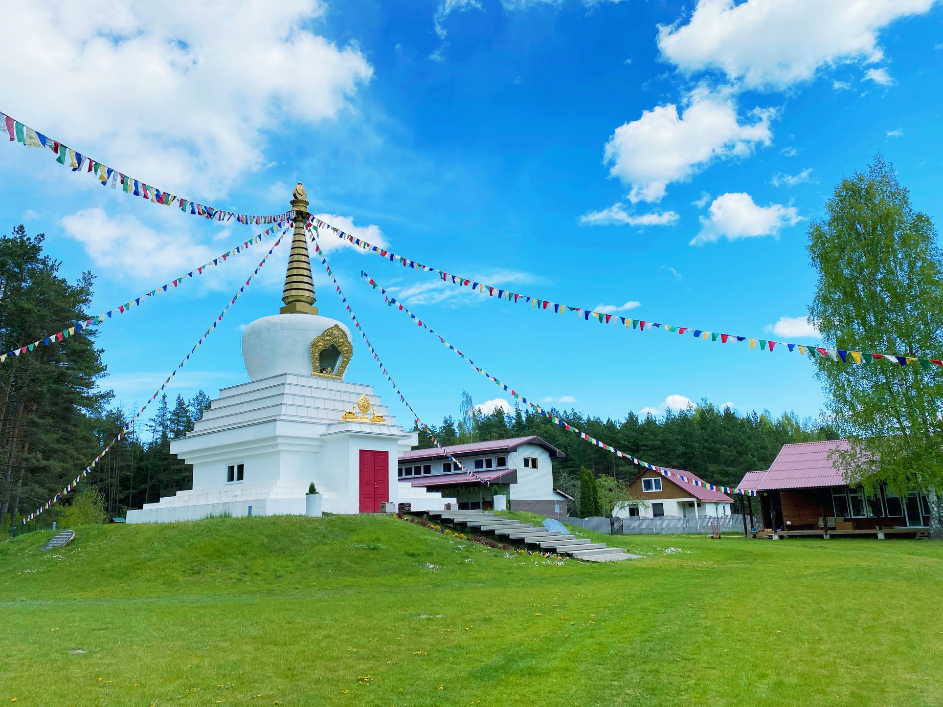 Peace Pagoda in Garoza, Latvia