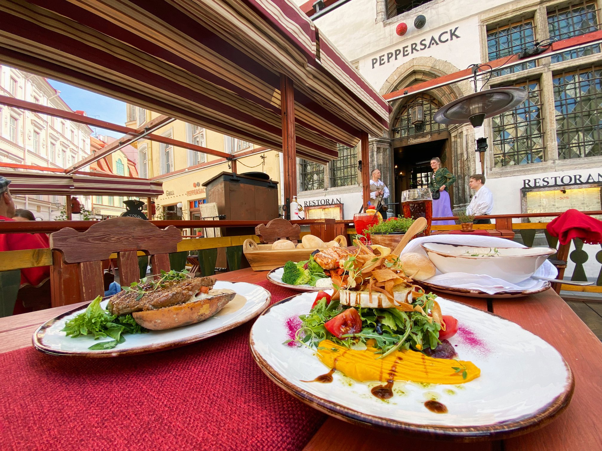 Peppersack restaurant. Tallinn, Estonia