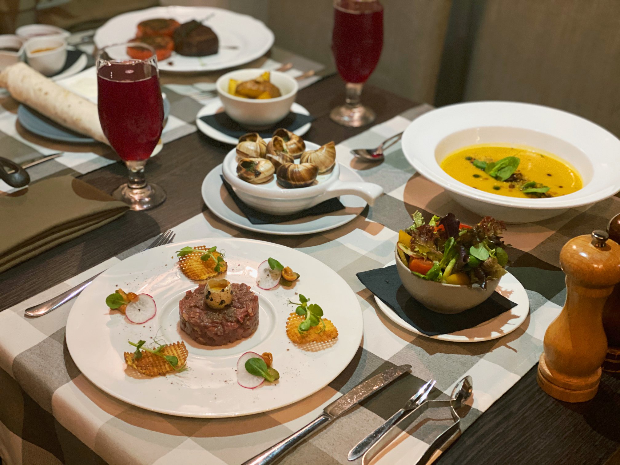 BEEF EATER’S restaurant in Riga, Latvia