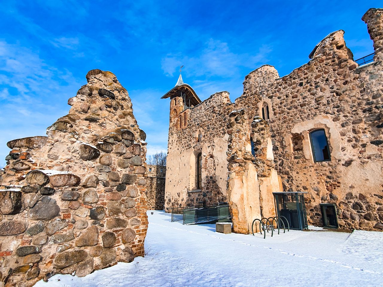 Dobele castle ruins, Latvia