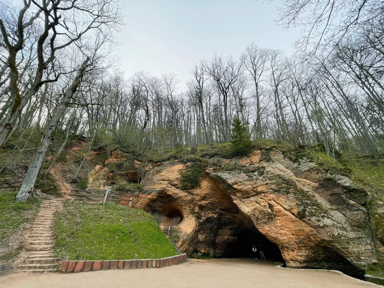 Gutman’s cave in Sigulda, Latvia