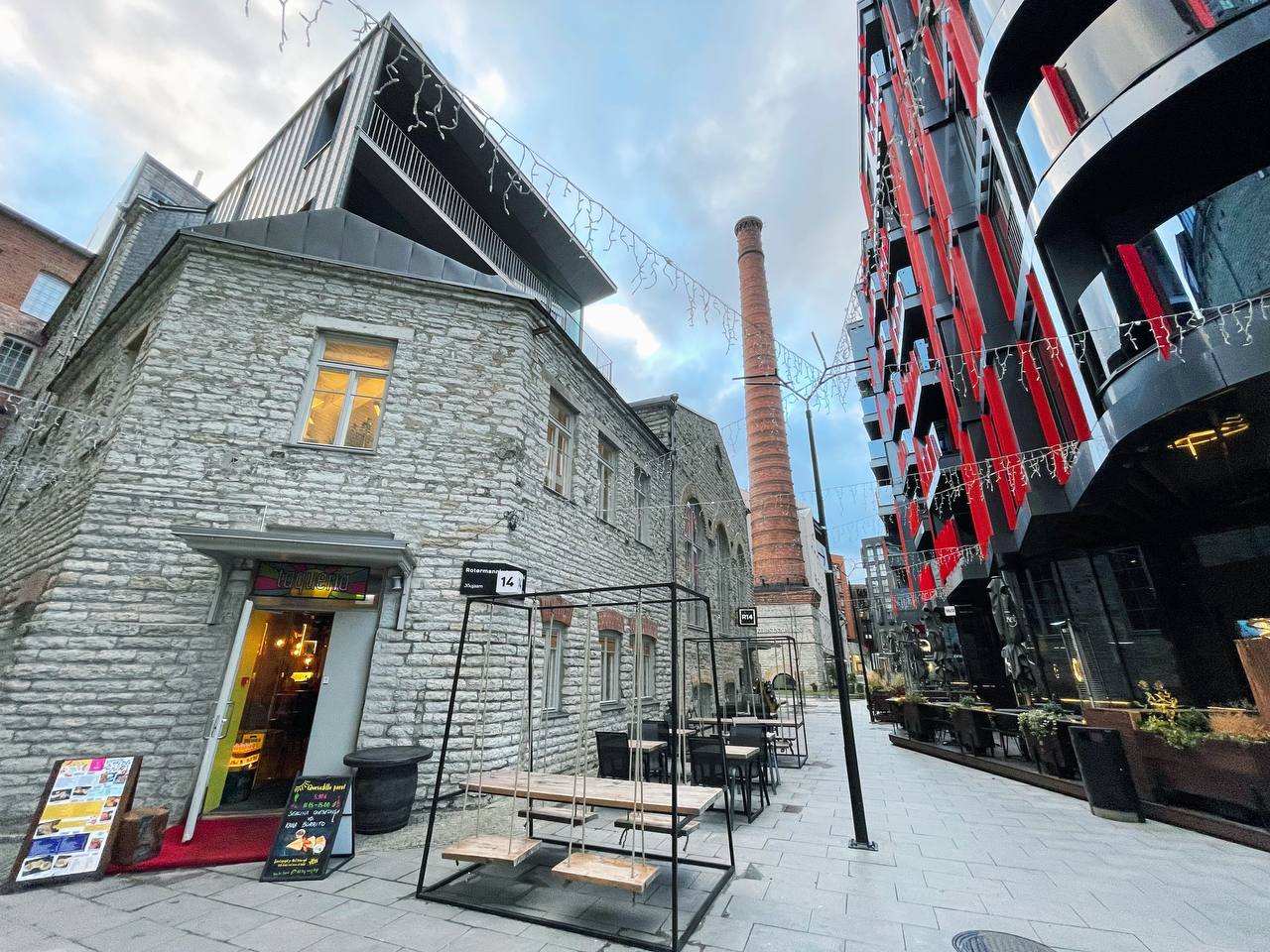 Rotermann Quarter in Tallinn, Estonia