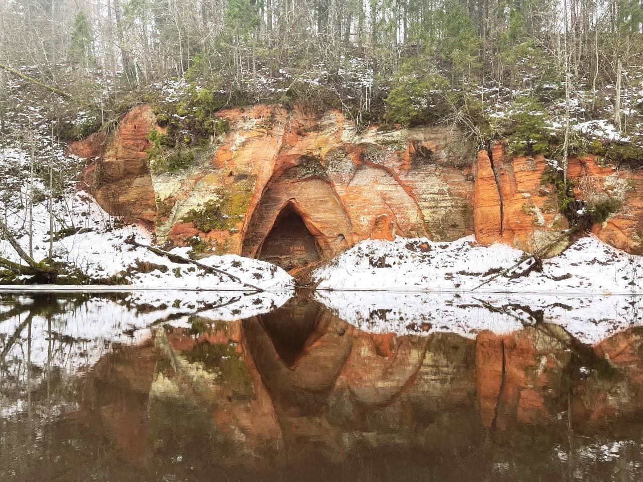 Skanakalna Nature Trail in Mazsalaca. Latvia