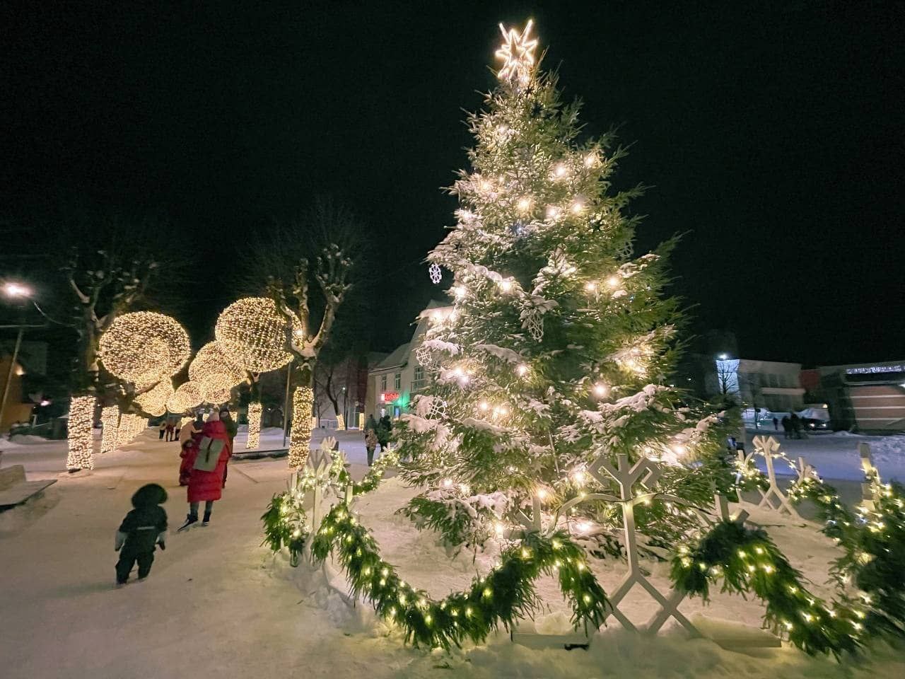 Ogre, the most beautiful winter town in Latvia