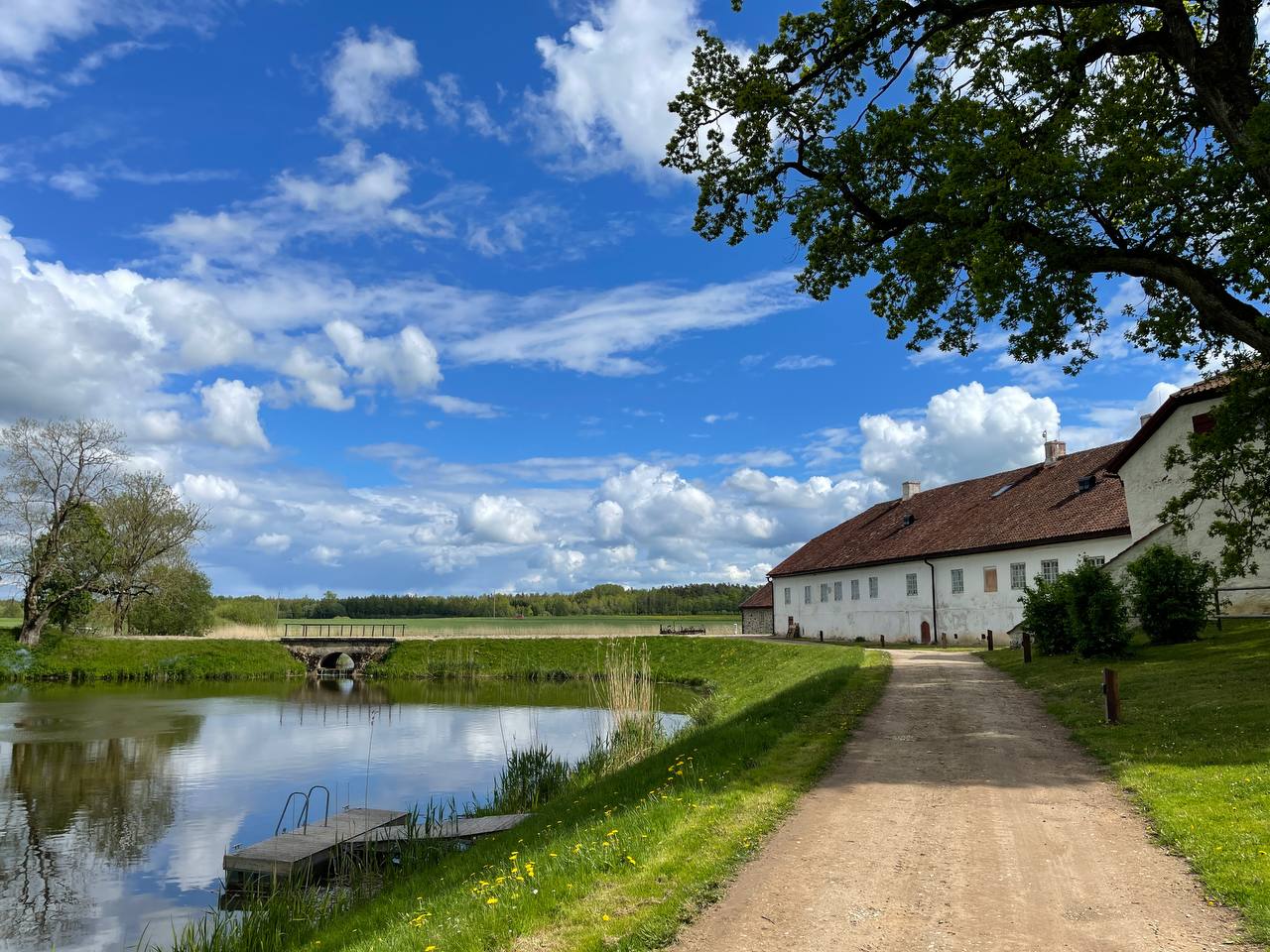 Nurmuiža estate, hotel and restaurant. Lauciene, Latvia