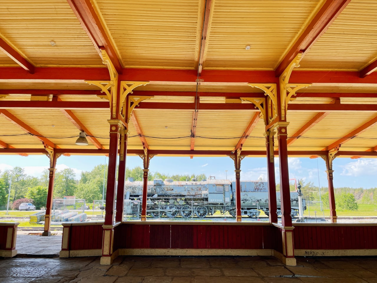 Railway and Communications Museum in Haapsalu, Estonia