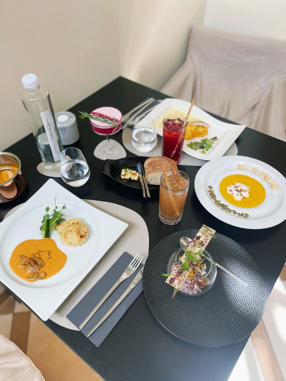 MIX restaurant. Tallinn, Estonia