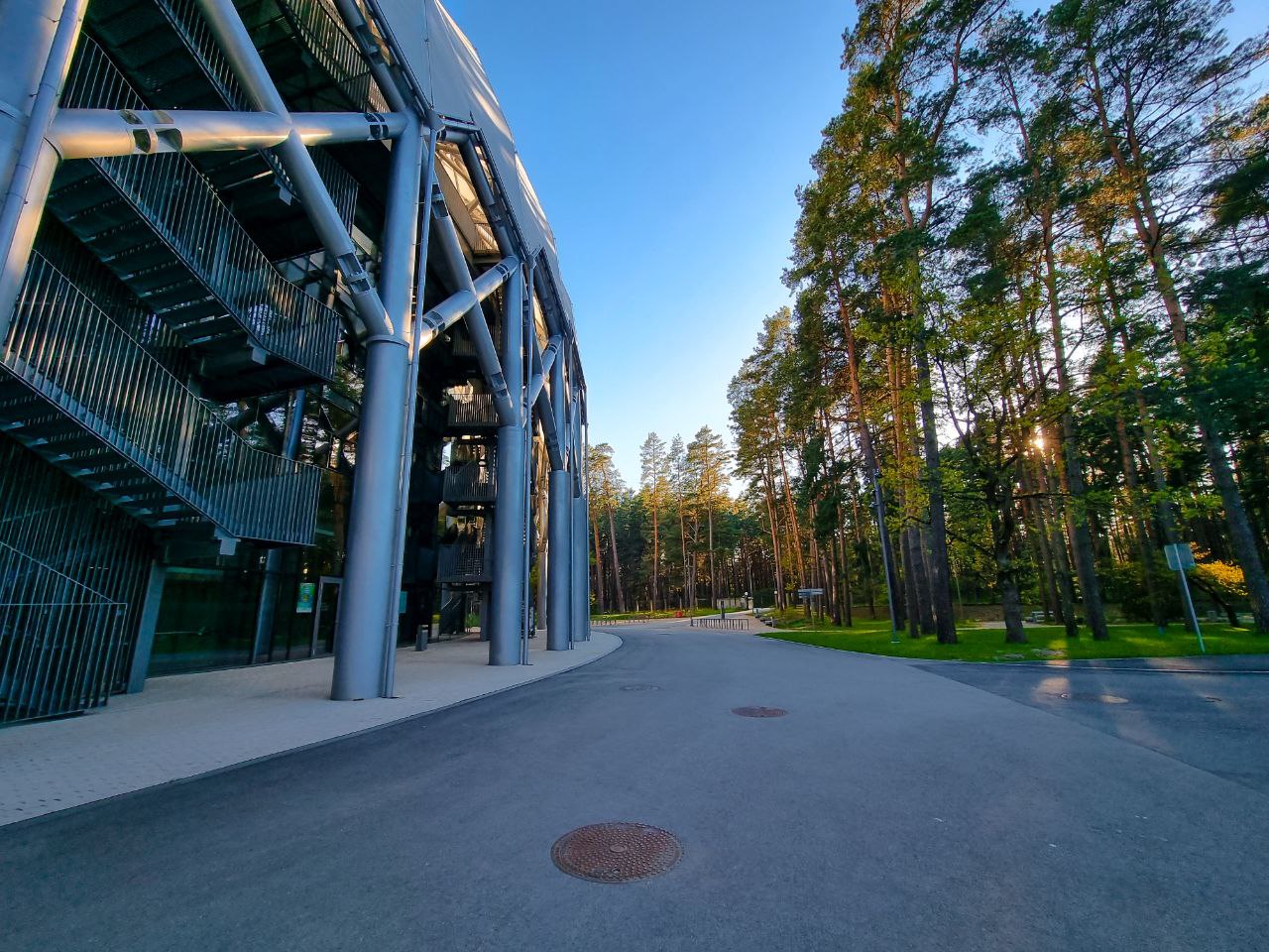 Mežaparks Great Bandstand in Riga, Latvia