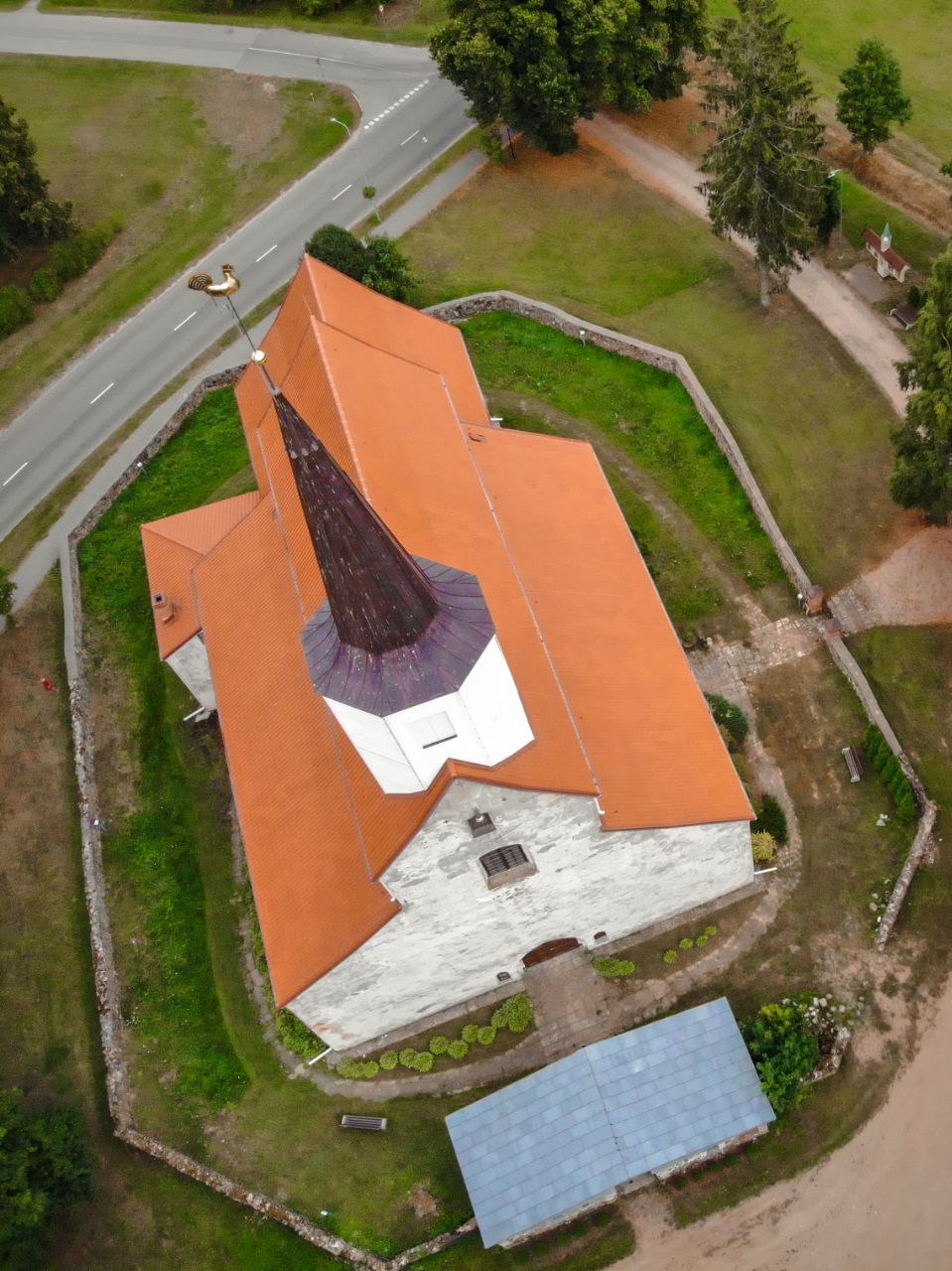 Rujiena Evangelical Lutheran Church of Saint Berthulis (Bartholomew) in ...