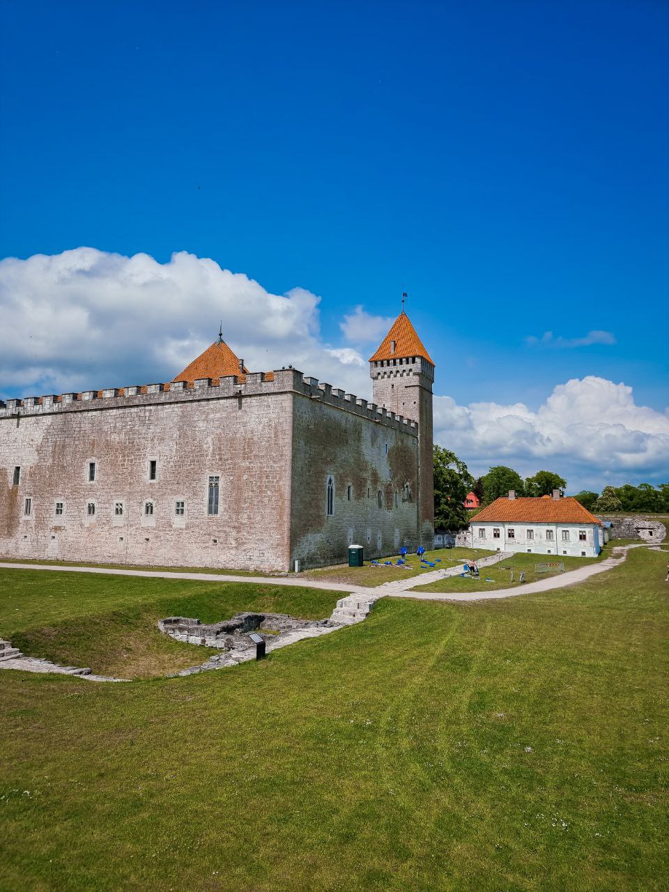 Kuresāres pils. Sāremā, Igaunija