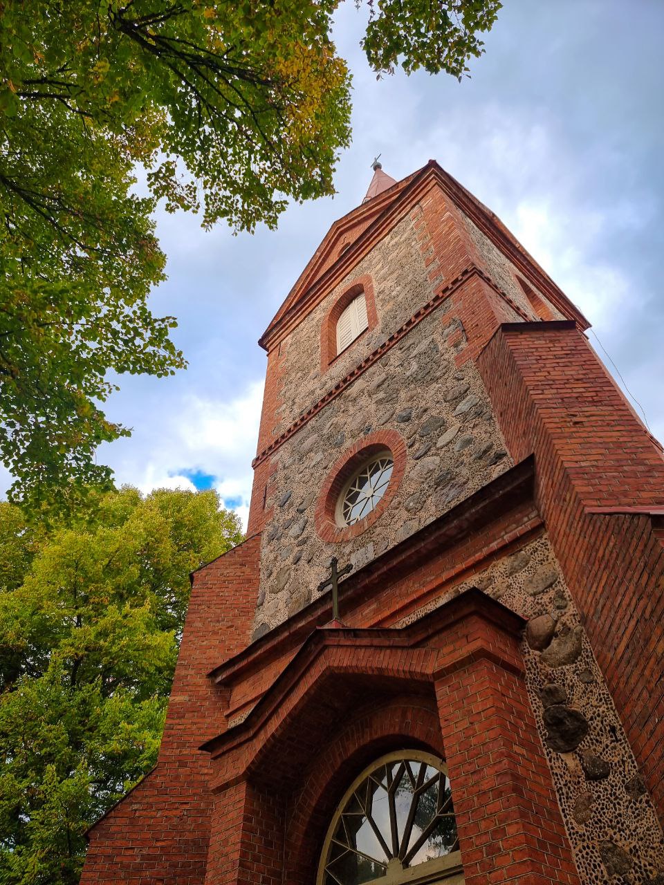 Church in Rinda, Latvia
