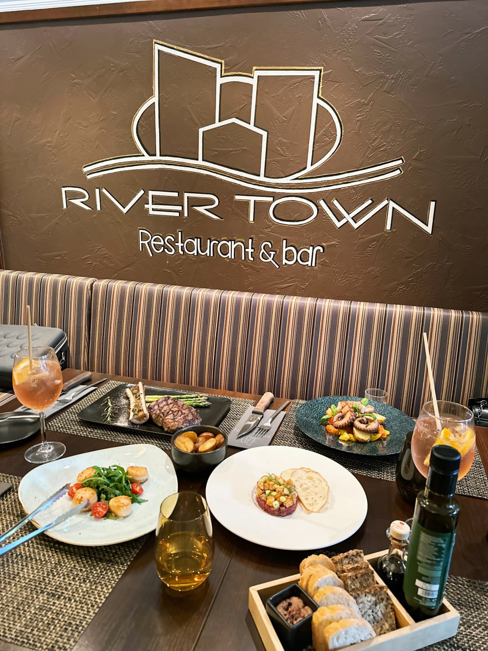 River Town in Vilnius, Lithuania