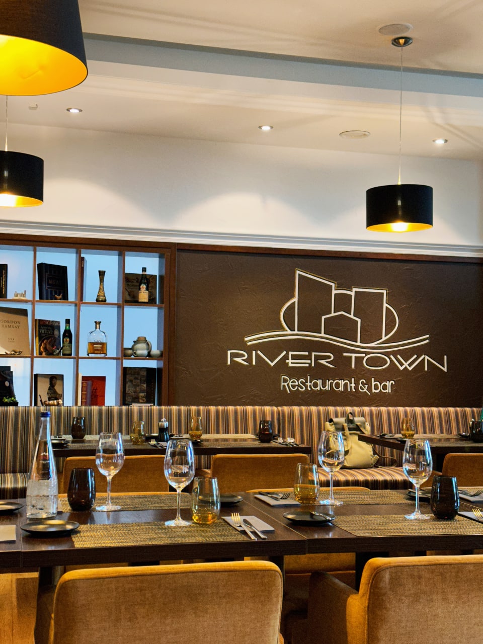 River Town in Vilnius, Lithuania