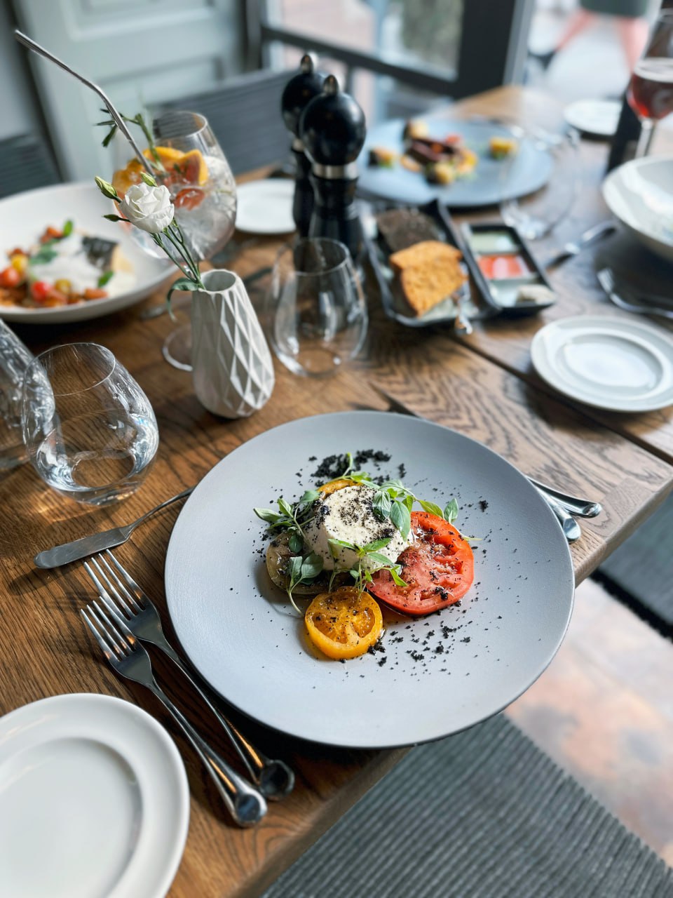 Restoranas „Dine“. Vilnius, Lietuva