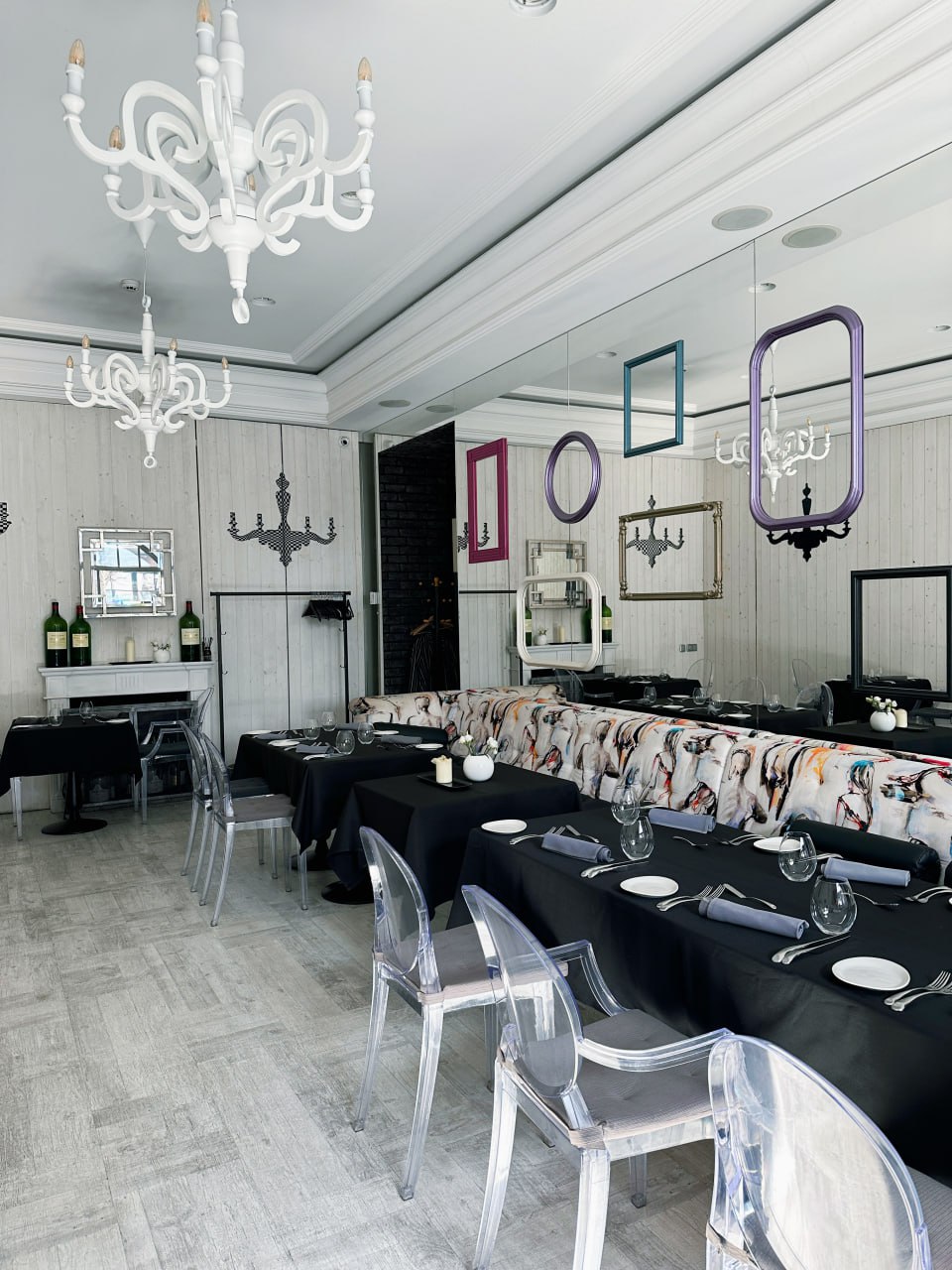 Restoranas „Dine“. Vilnius, Lietuva