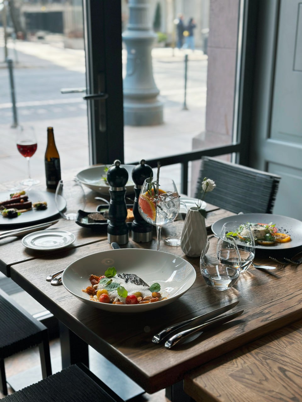 Restoranas „Dine“. Vilnius, Lietuva