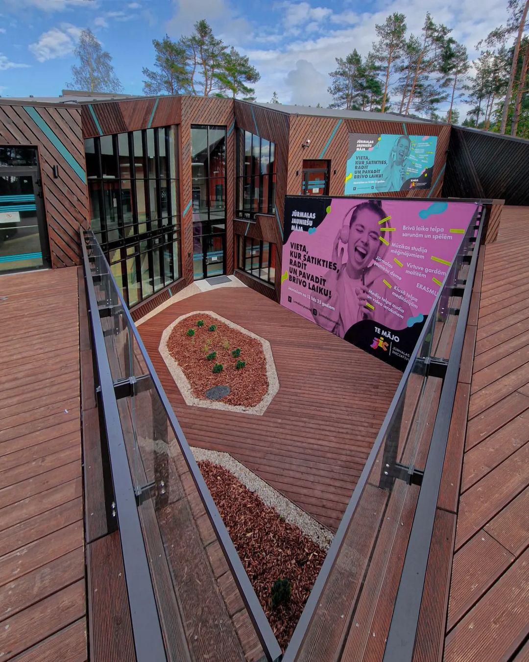 Kauguri park in Jurmala, Latvia