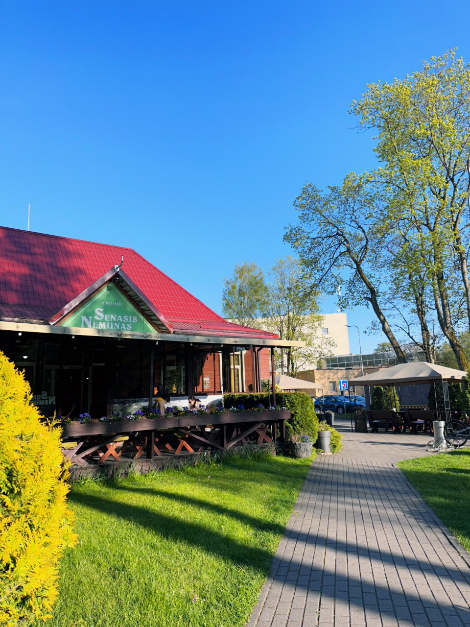 Senasis Nemunas cafe in Druskininkai, Lithuania