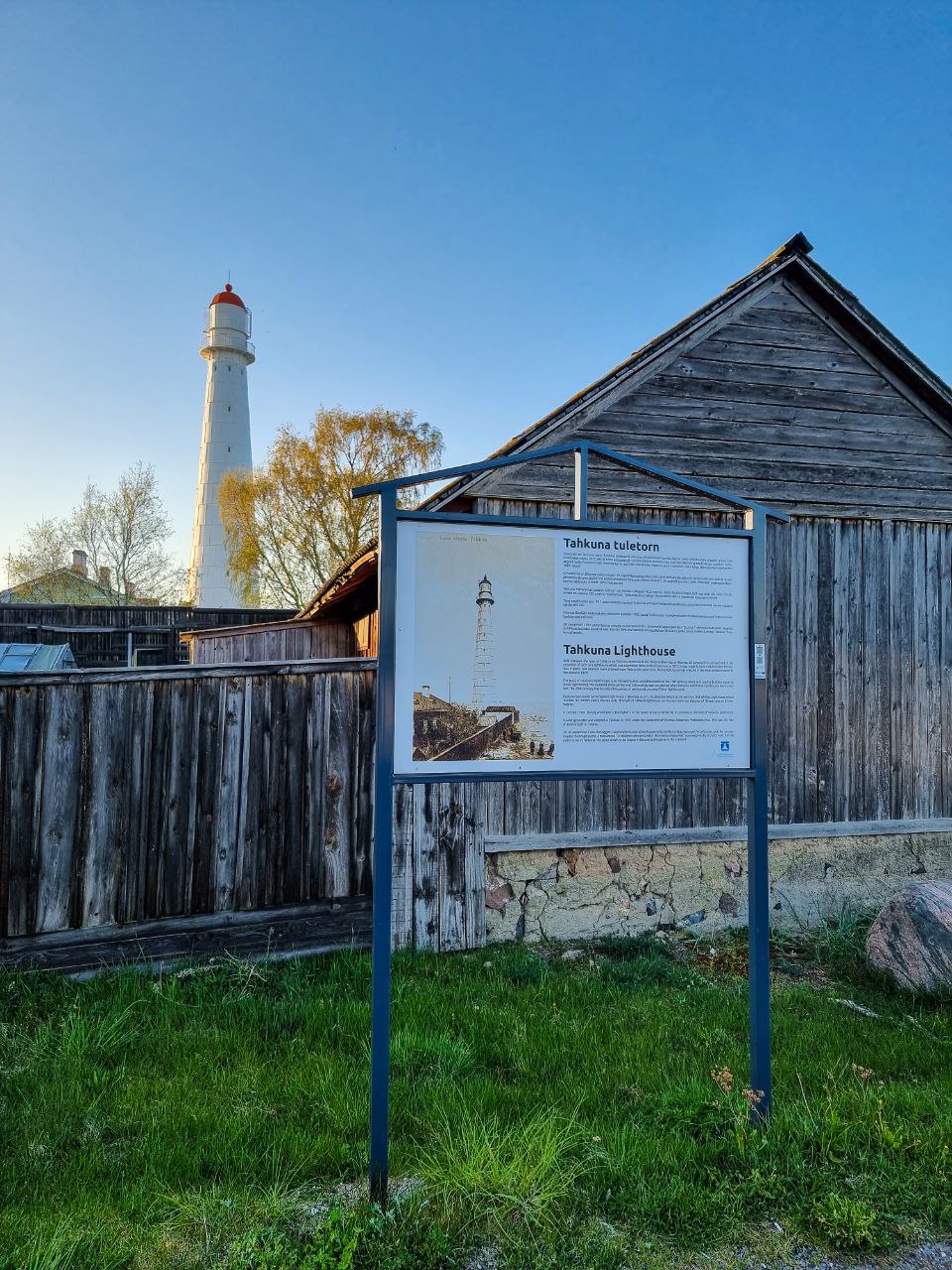 Tahkuna lighthouse in Hiiumaa, Estonia