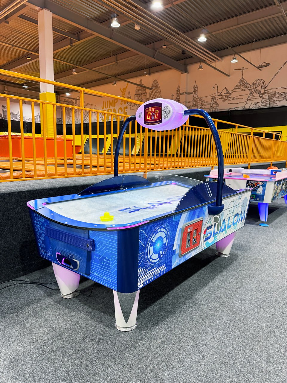 Jump Space trampoline park in Riga, Latvia