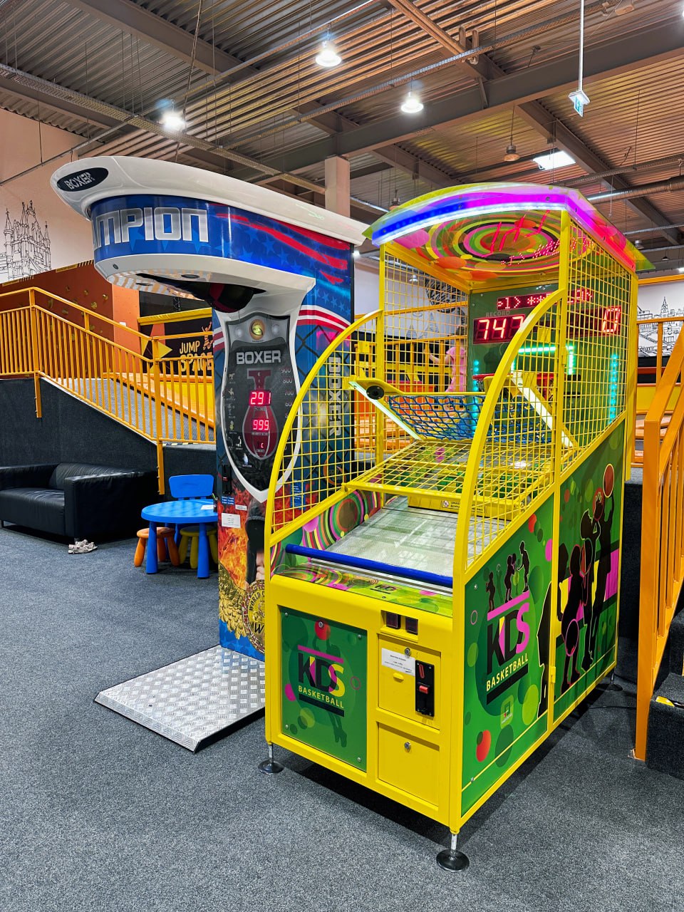 Jump Space trampoline park in Riga, Latvia