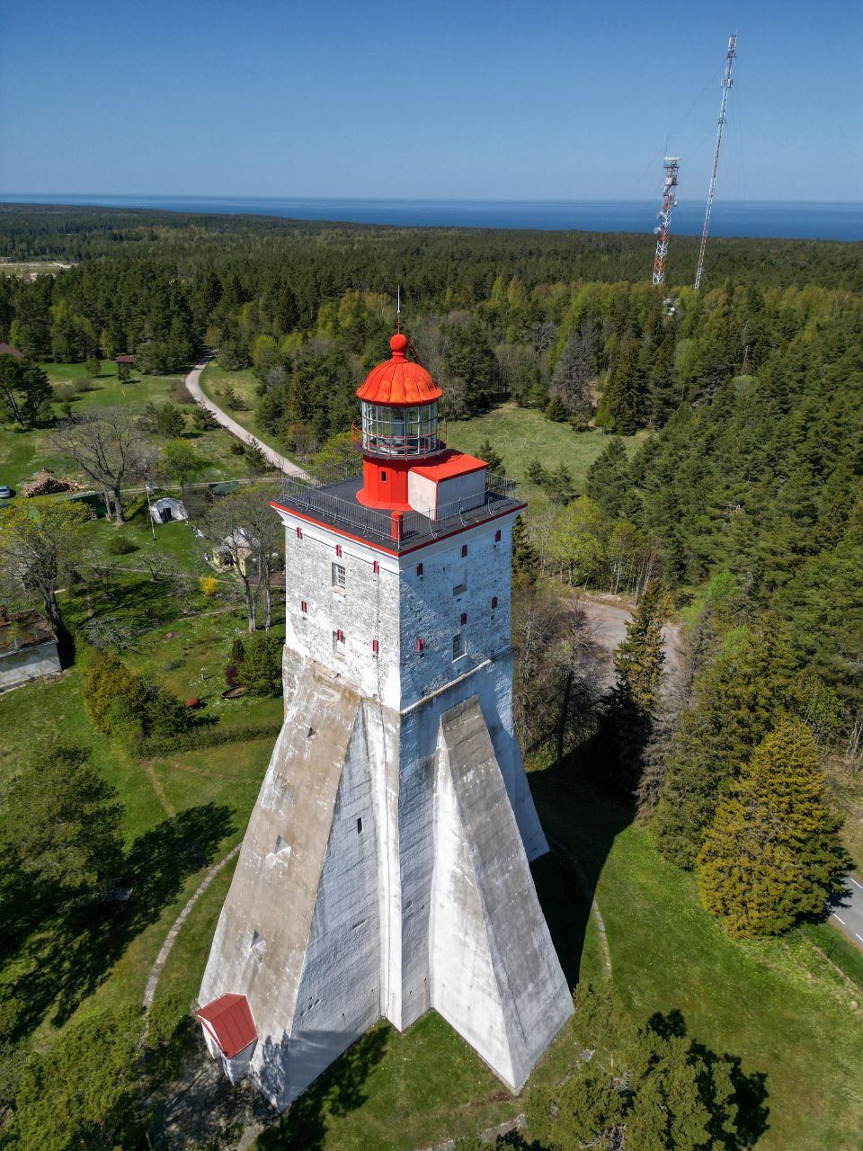 Kõpu lighthouse in Hiiumaa, Estonia