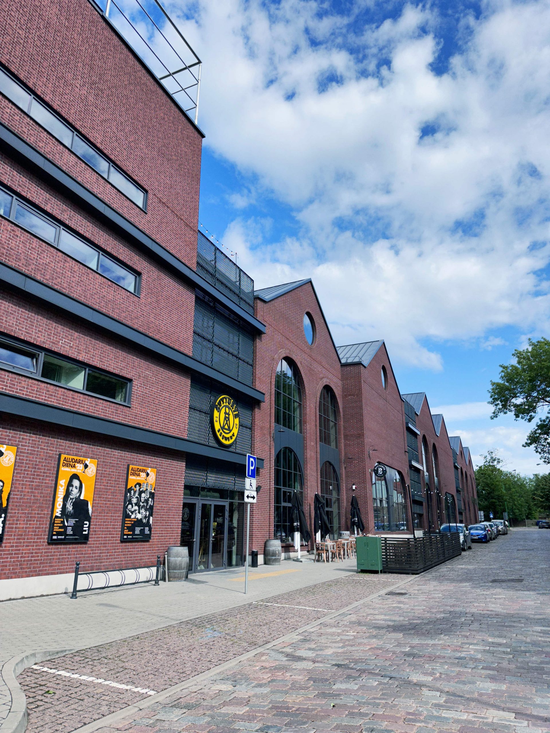 Švyturys Brewery and Gastrobar in Klaipeda, Lithuania