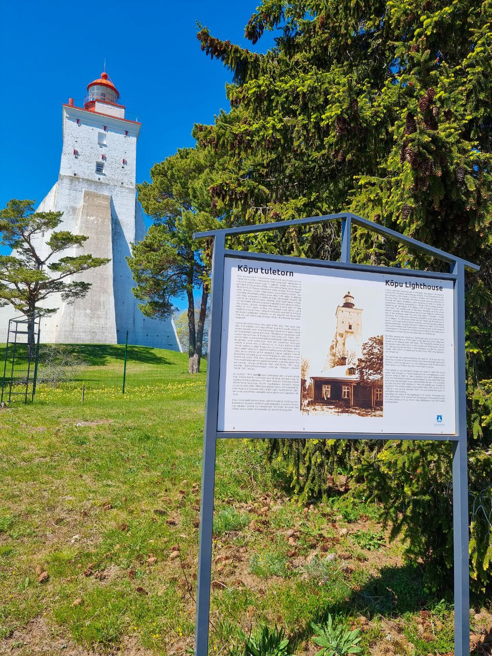 Kõpu lighthouse in Hiiumaa, Estonia