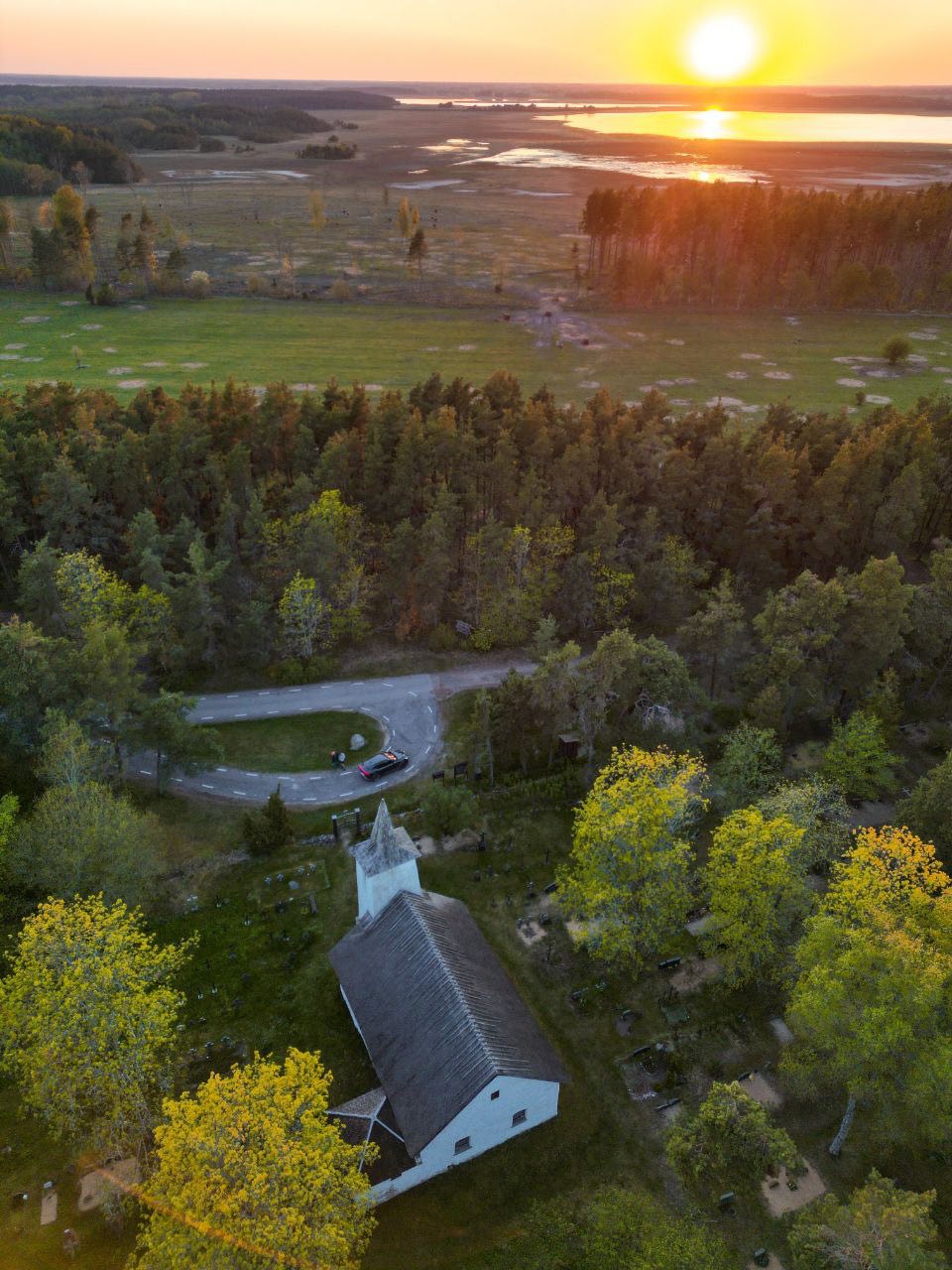 Chapel of Kassari in Hiiumaa, Estonia