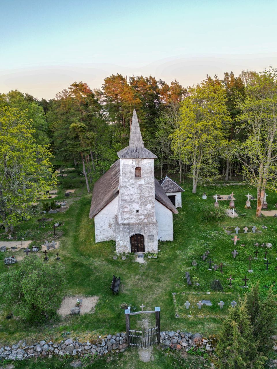 Chapel of Kassari in Hiiumaa, Estonia
