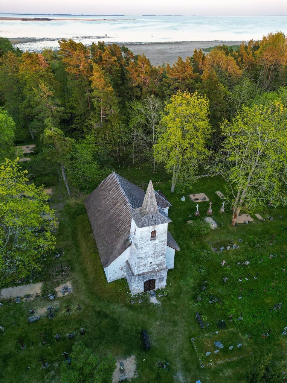 Chapel of Kassari in Hiiumaa, Estonia