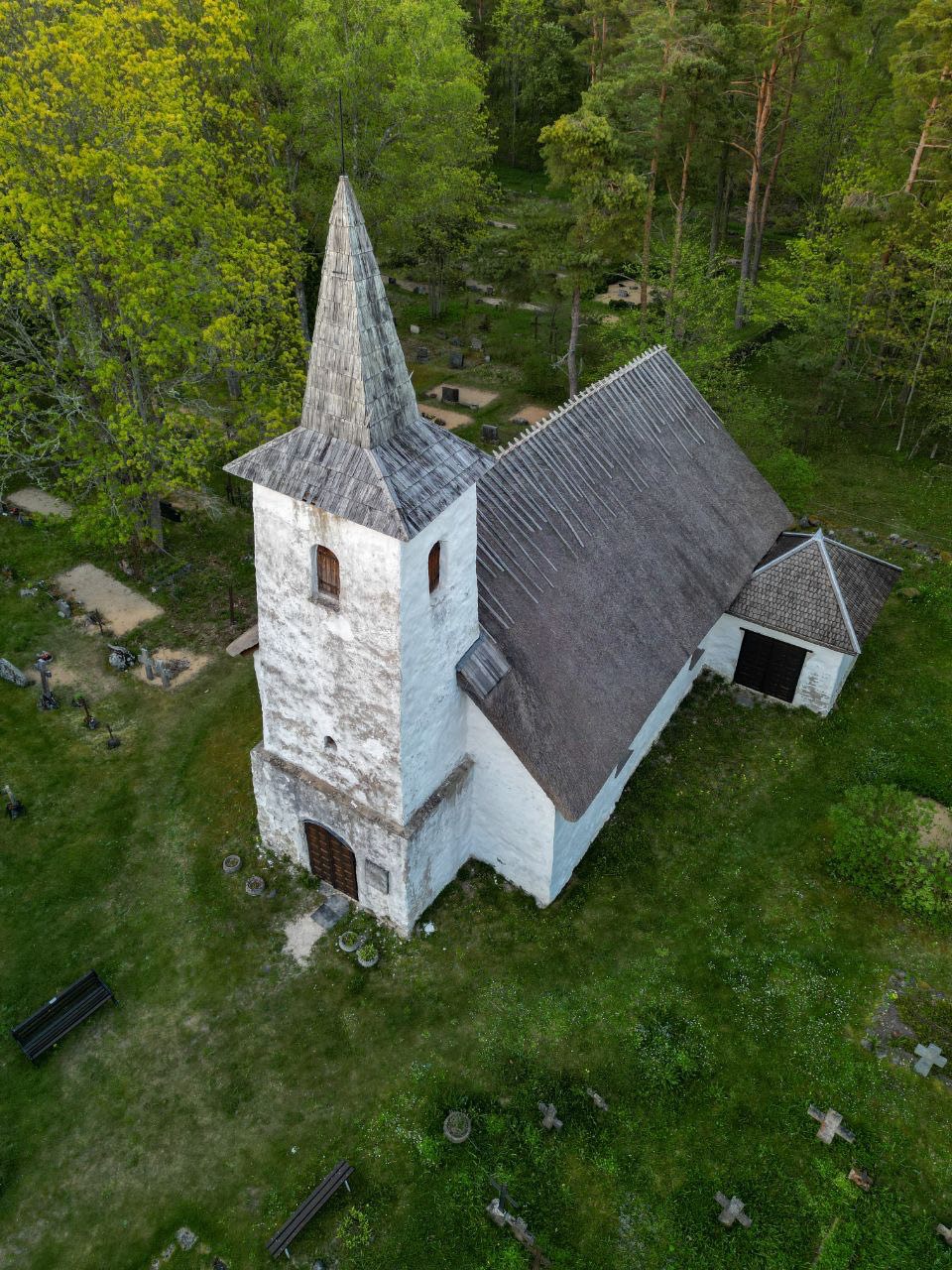 Chapel of Kassari in Hiiumaa, Estonia