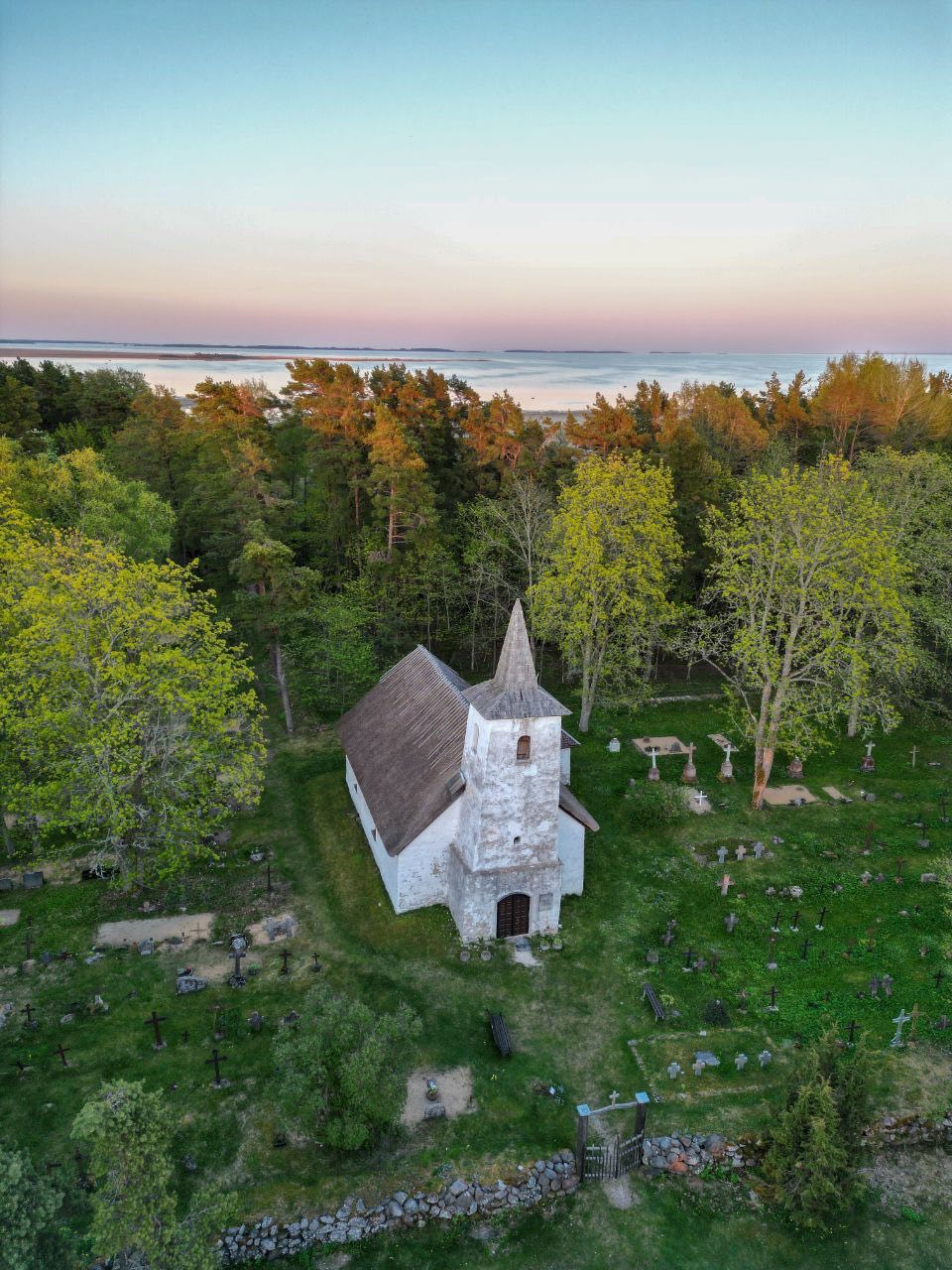 Chapel of Kassari in Hiiumaa, Estonia