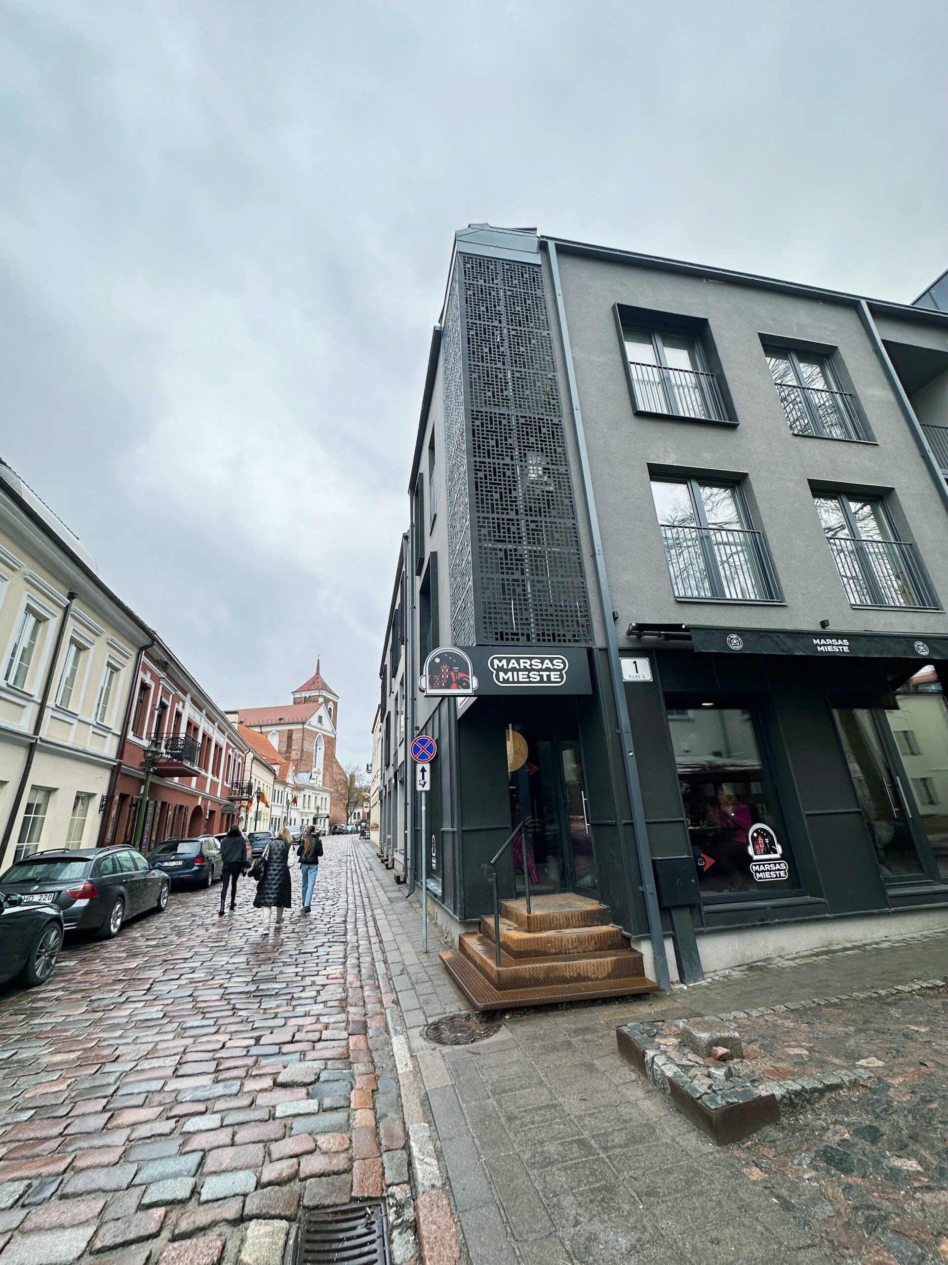 Marsas mieste restaurant. Kaunas, Lithuania