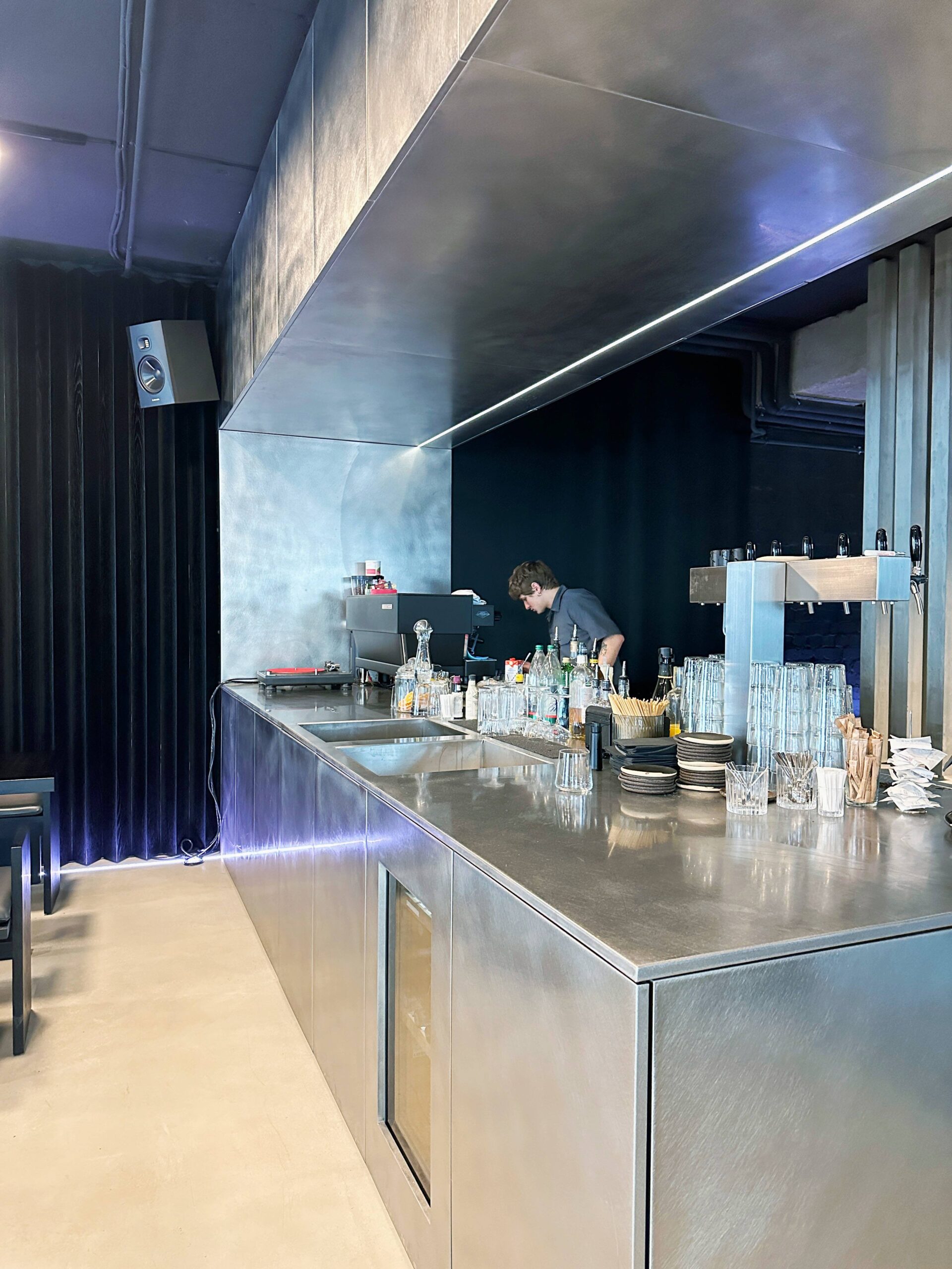 Marsas mieste restaurant. Kaunas, Lithuania