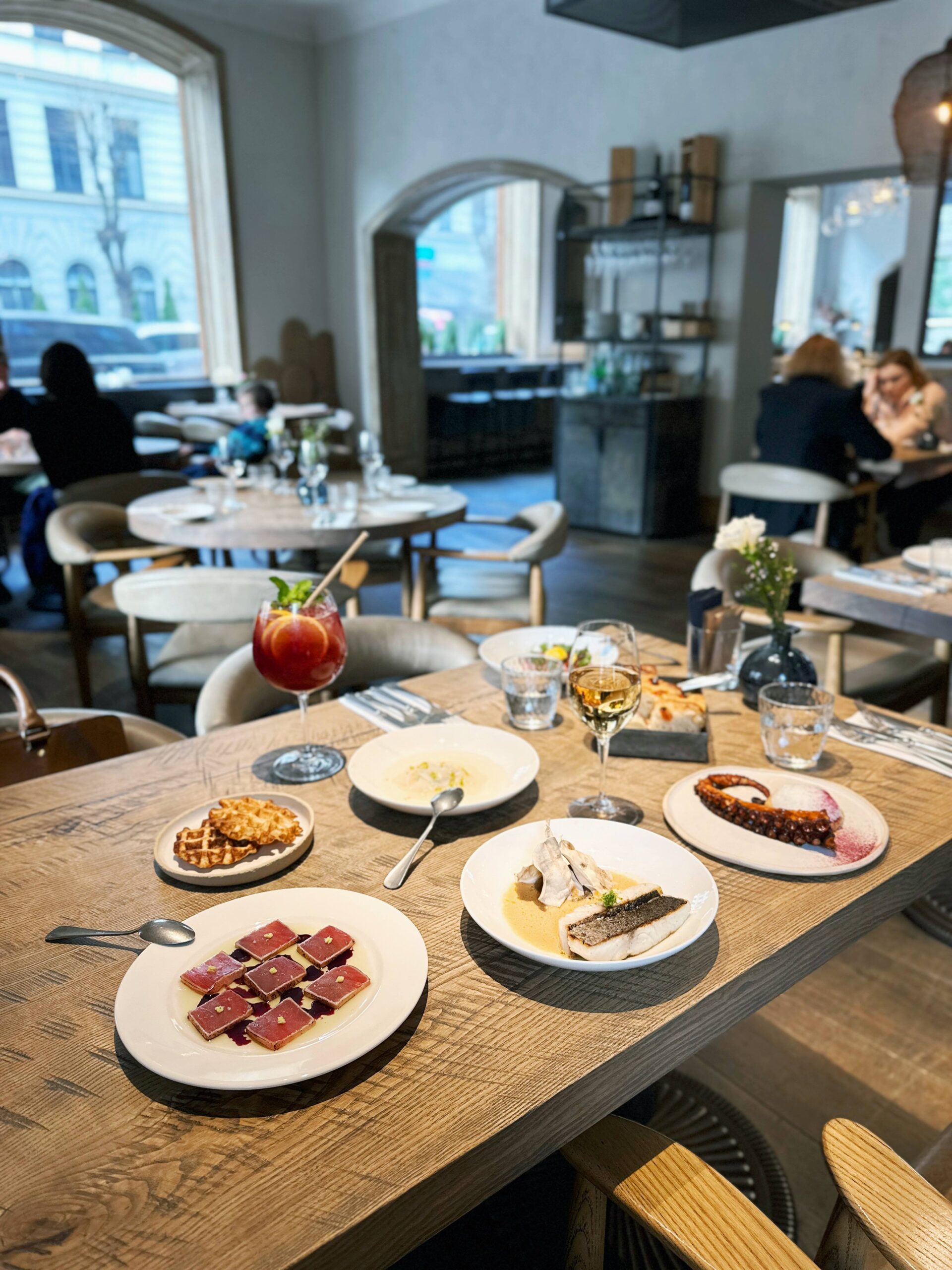 TAILS restaurant. Riga, Latvia