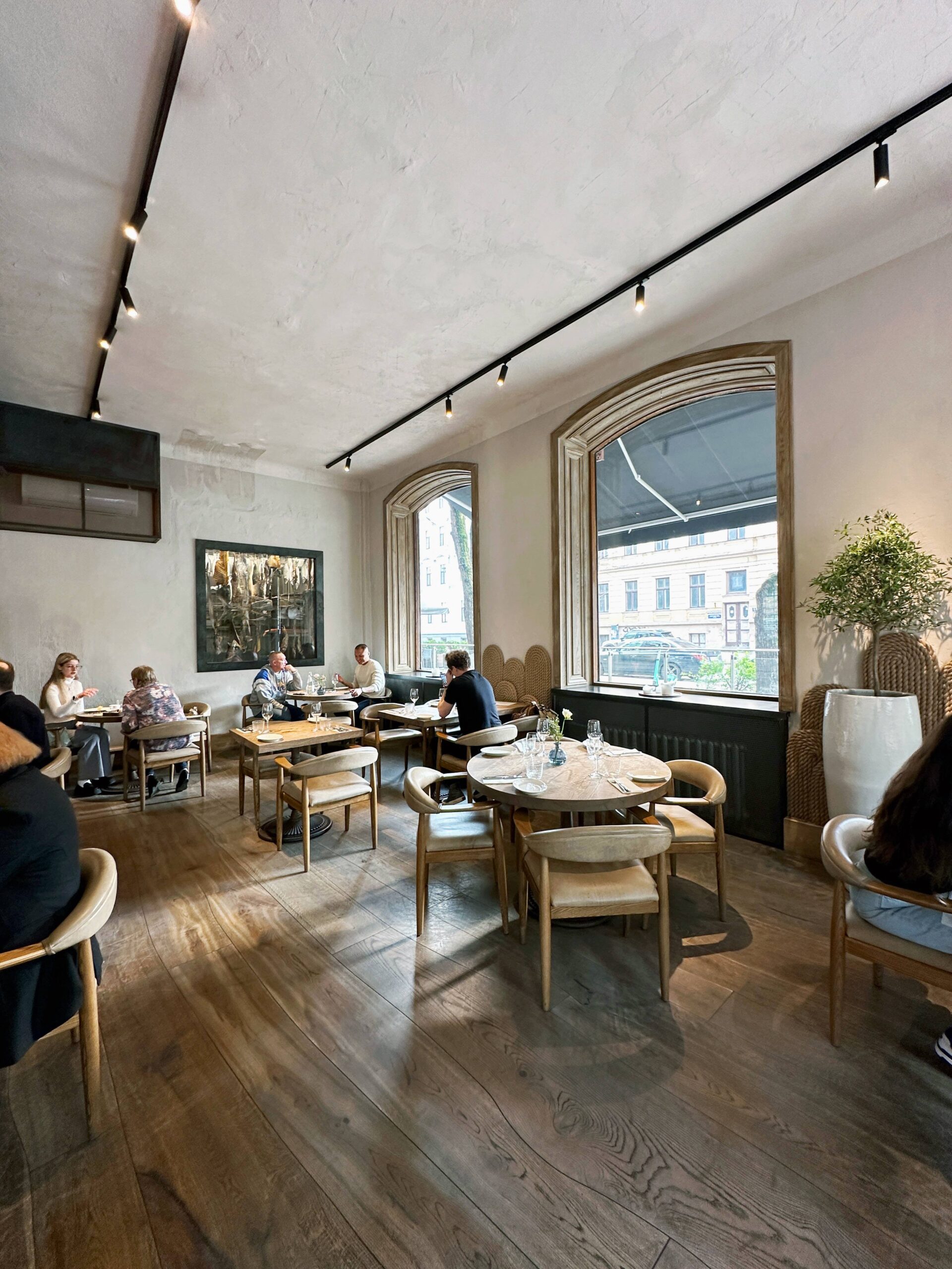 TAILS restaurant. Riga, Latvia