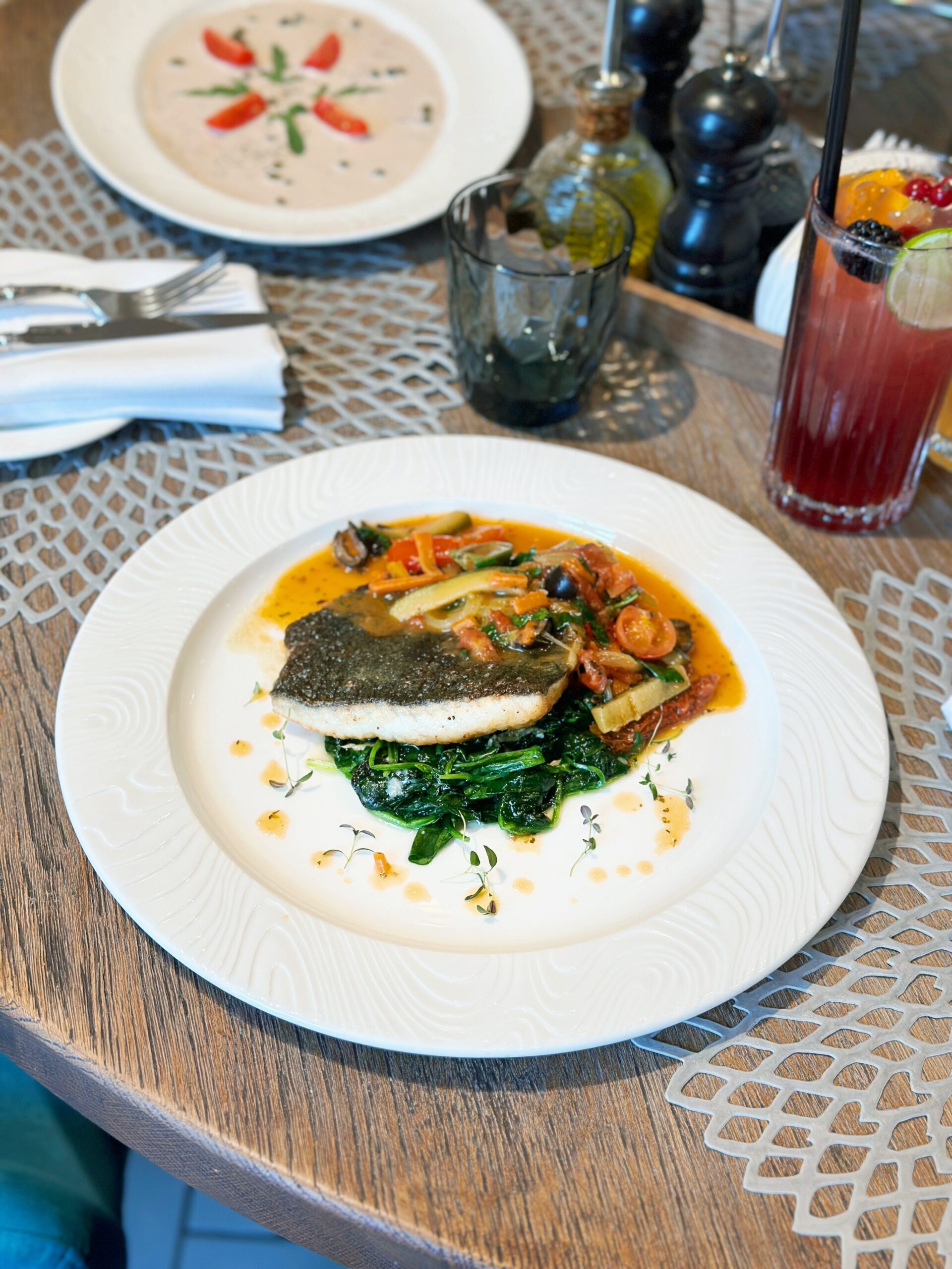 Piazza Italiana in Riga, Latvia