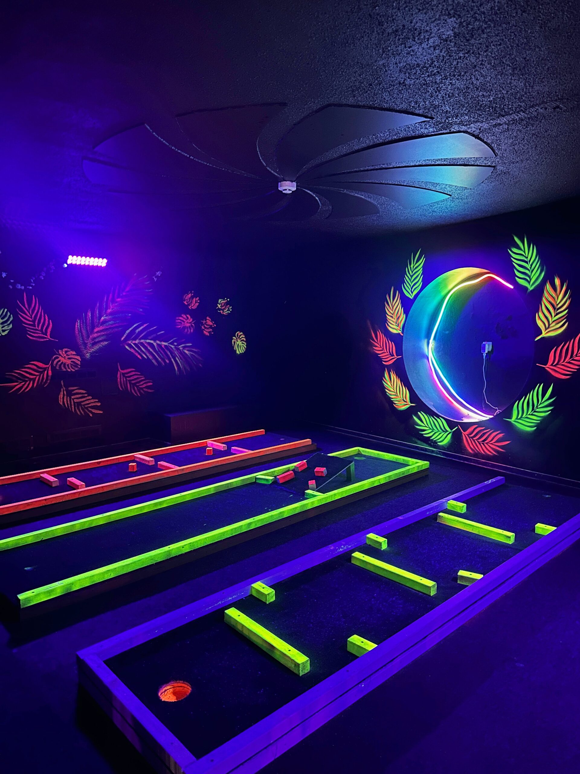 Players Club amusement park. Riga, Latvia