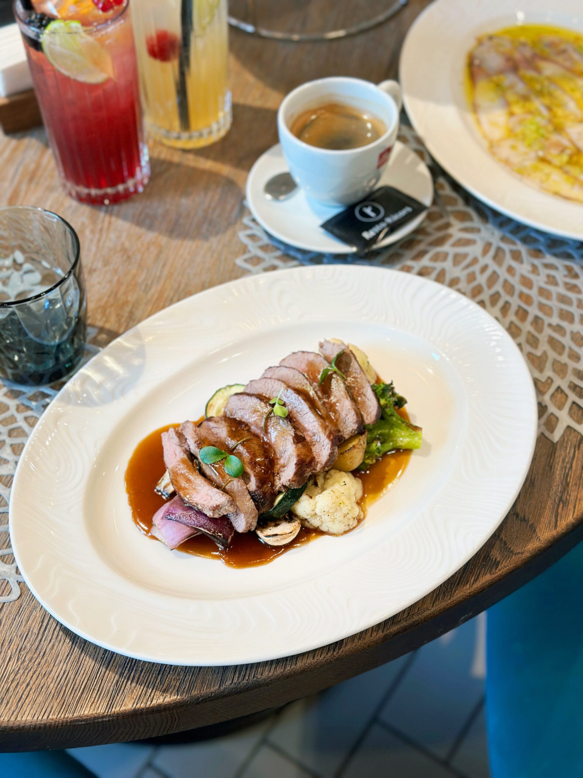 Piazza Italiana in Riga, Latvia