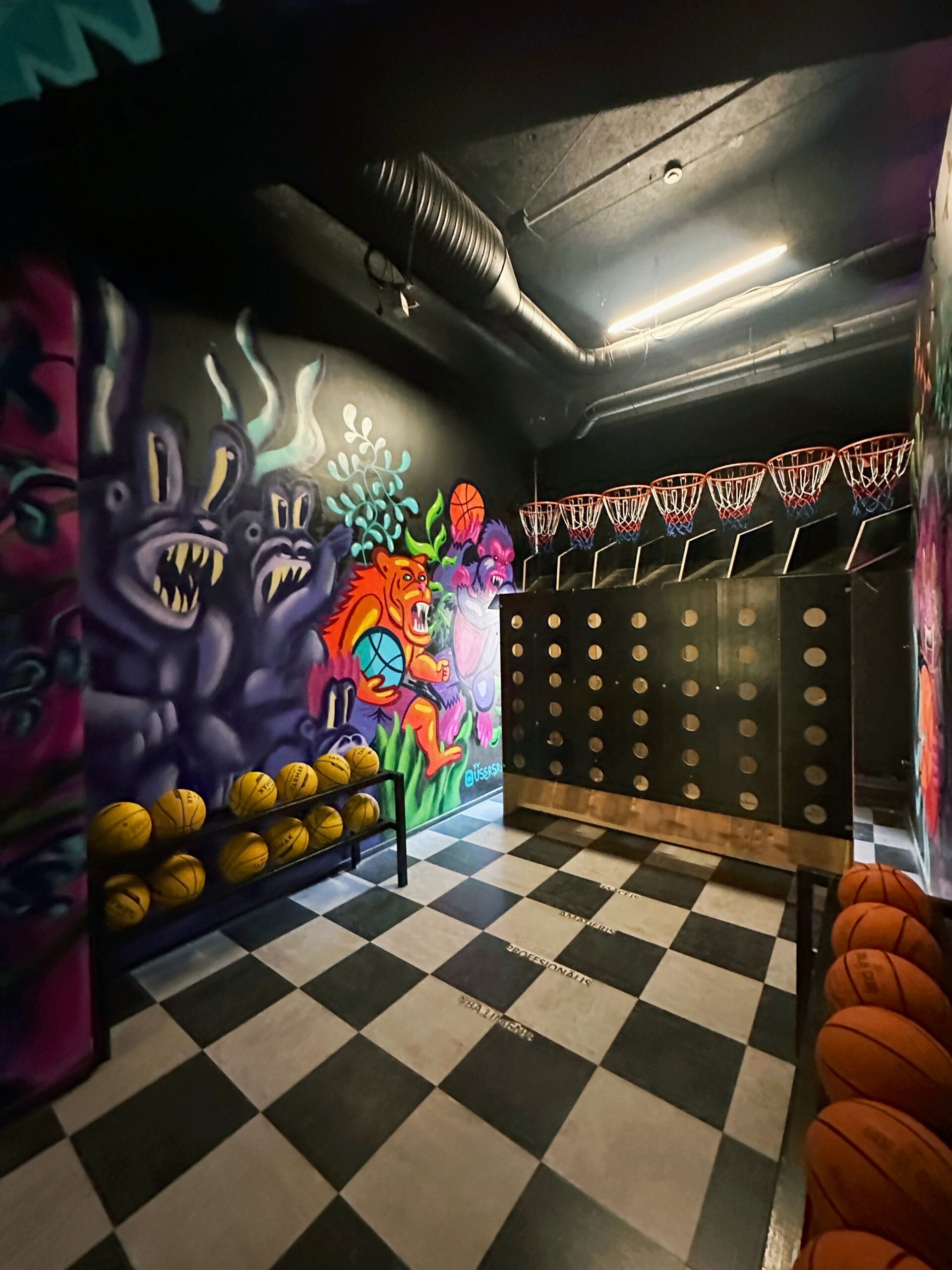 Players Club amusement park. Riga, Latvia