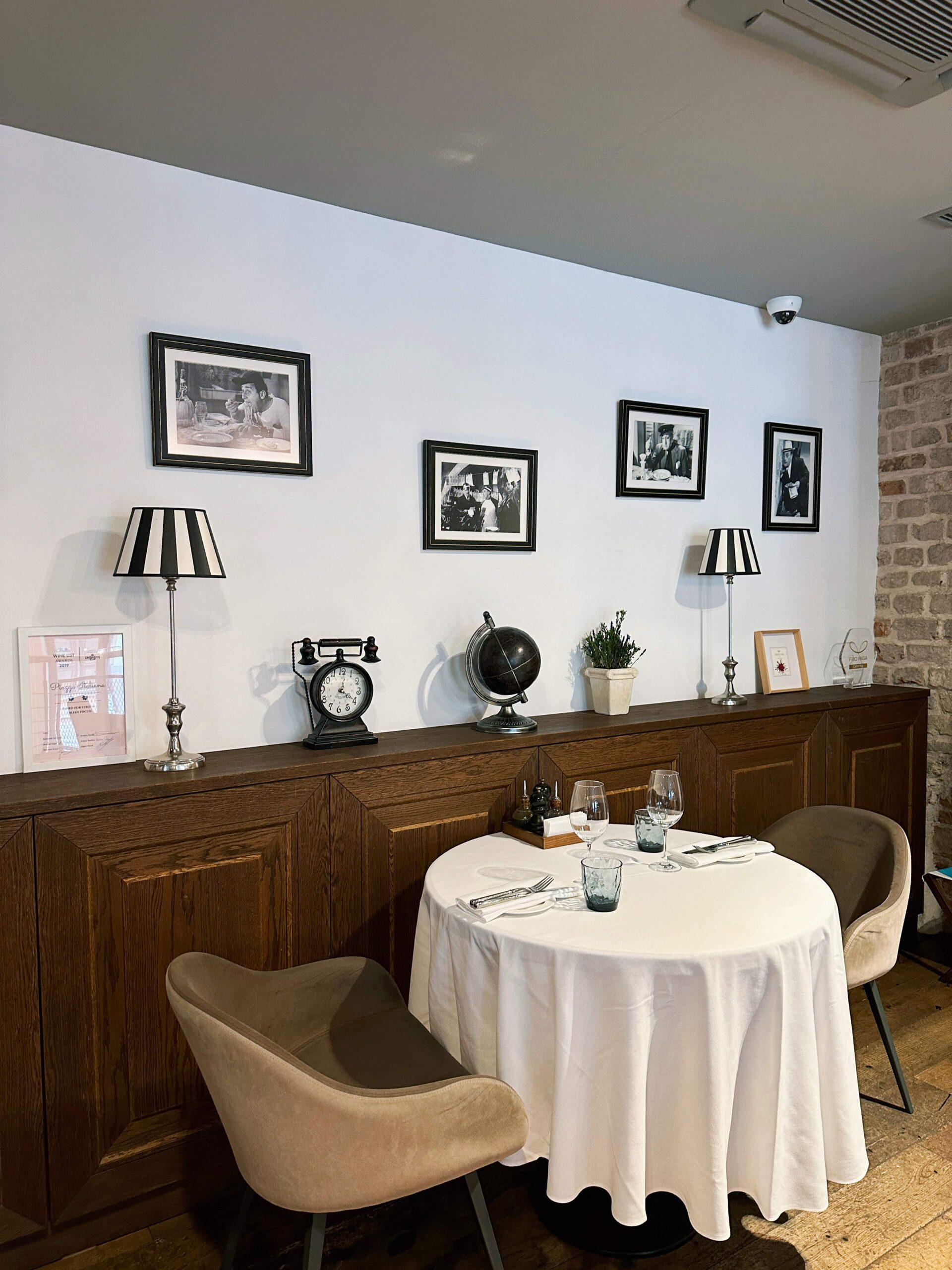 Piazza Italiana in Riga, Latvia