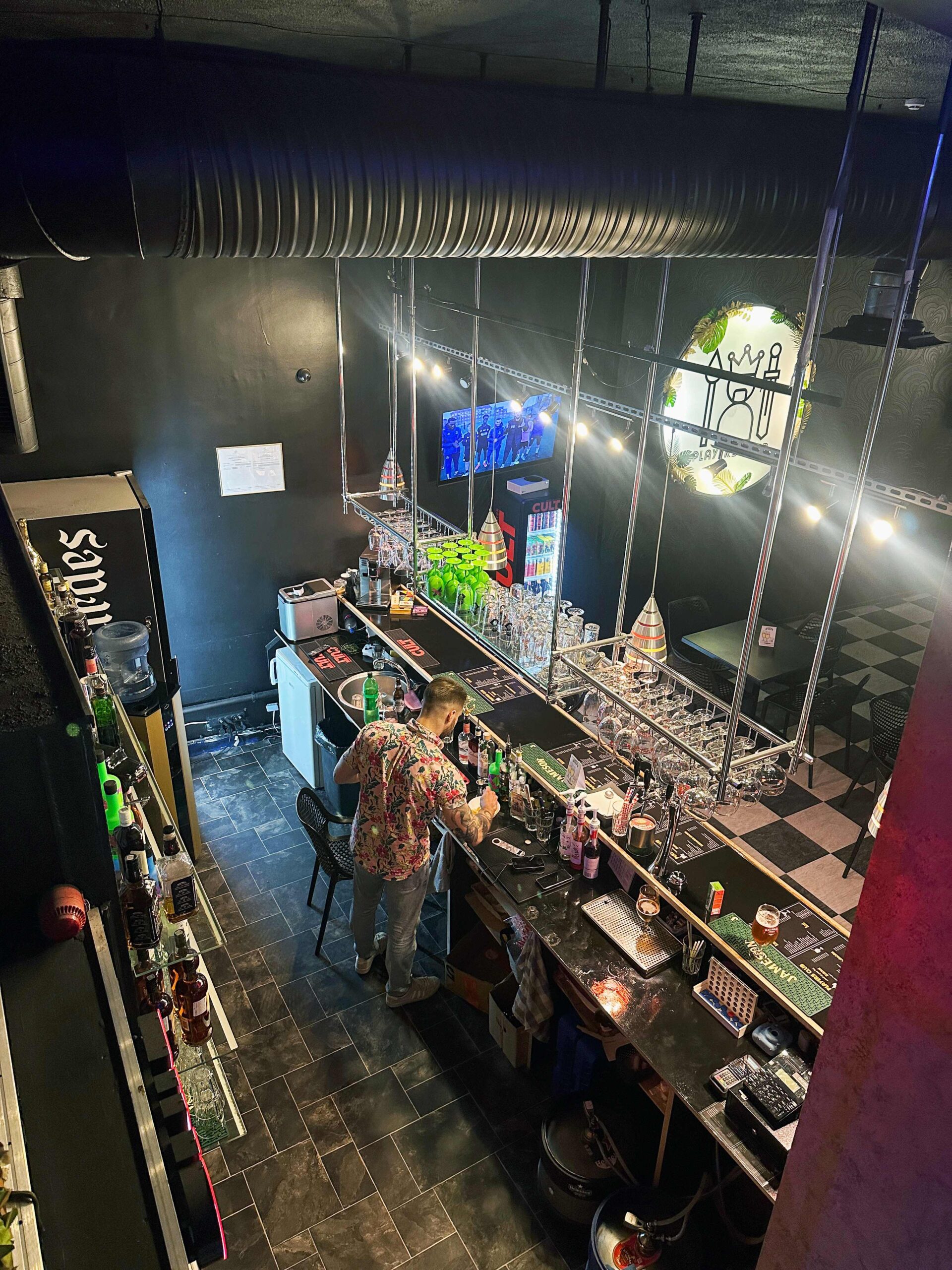 Players Club amusement park. Riga, Latvia