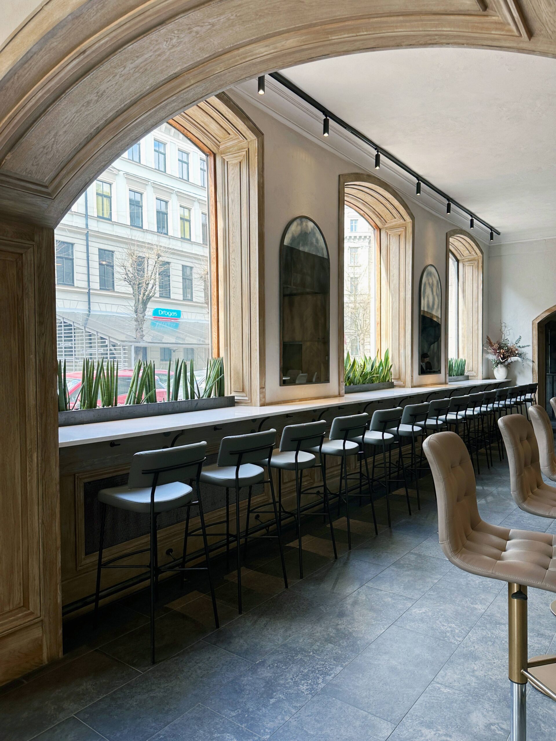 TAILS restaurant. Riga, Latvia