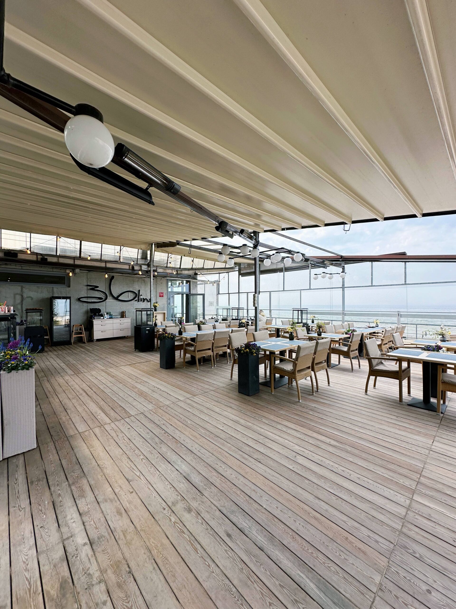 36.line Grill restaurant. Jurmala, Latvia