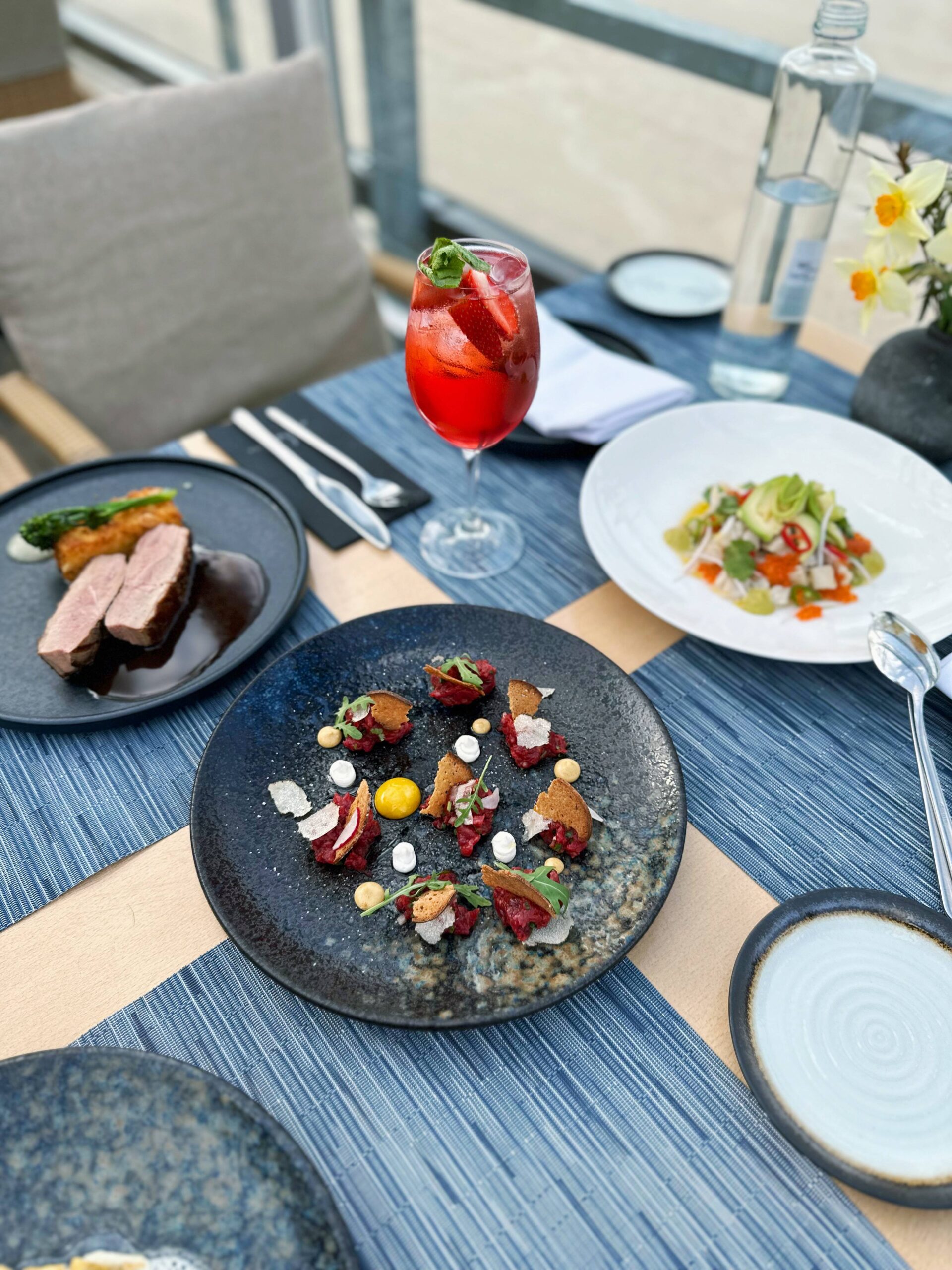 36.line Grill restaurant. Jurmala, Latvia