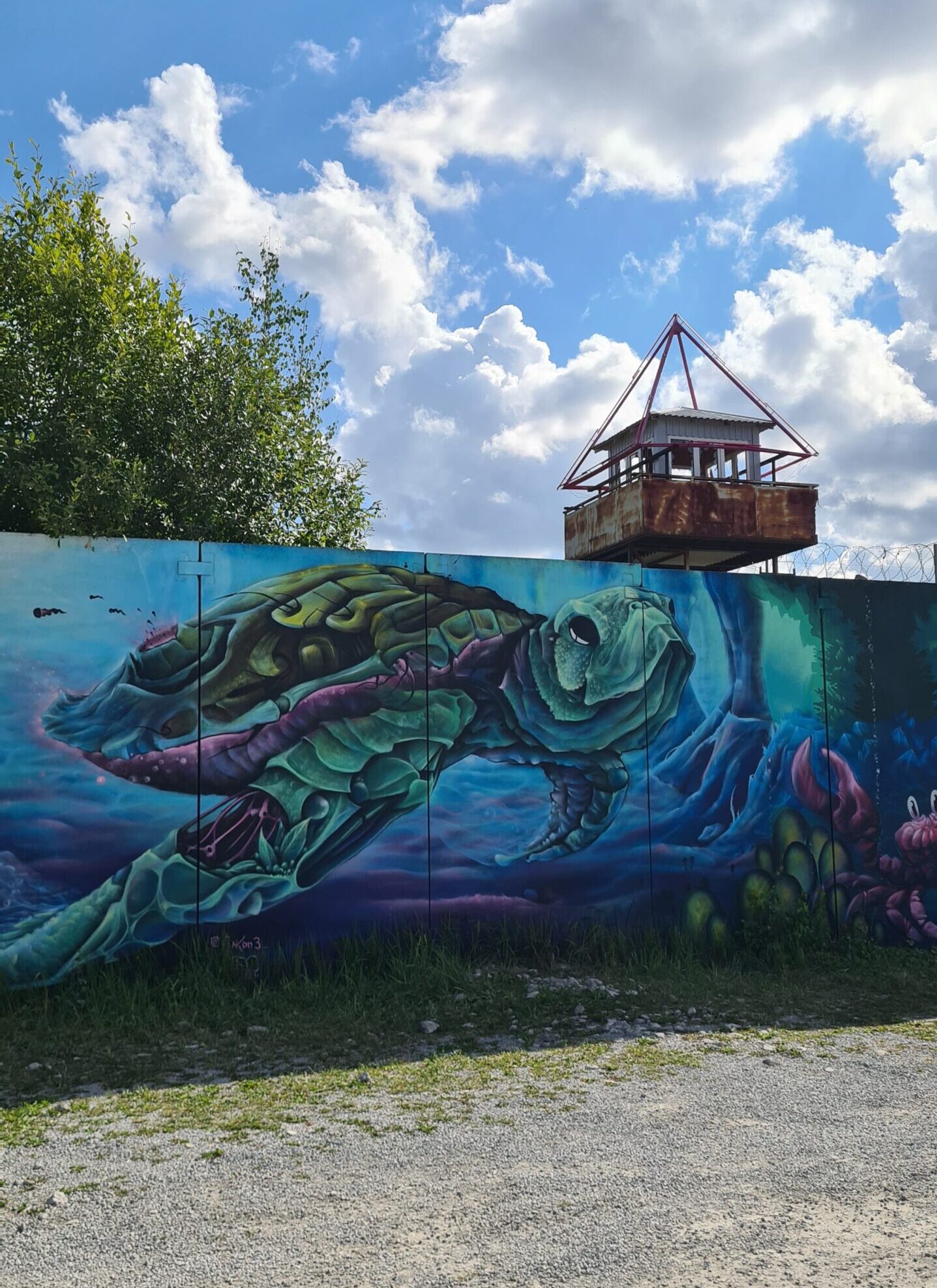 Rummu Quarry. Estonia