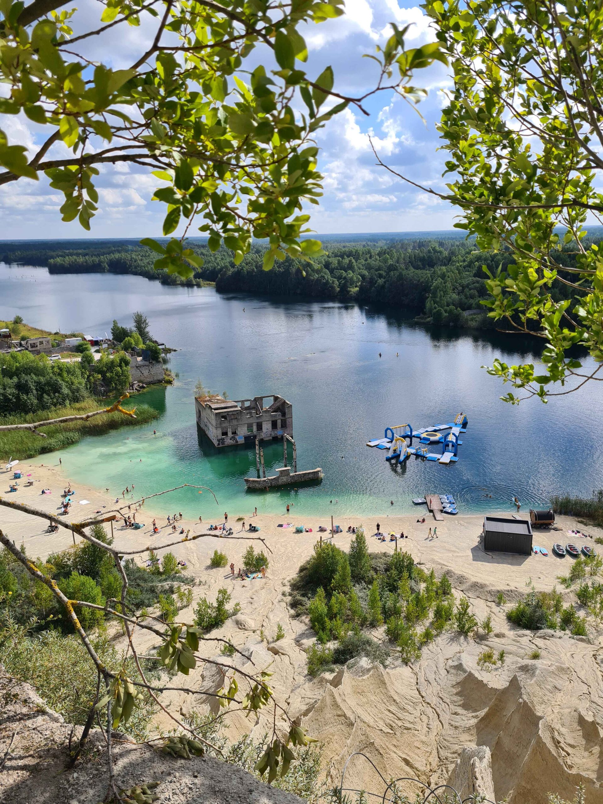 Rummu Quarry. Estonia
