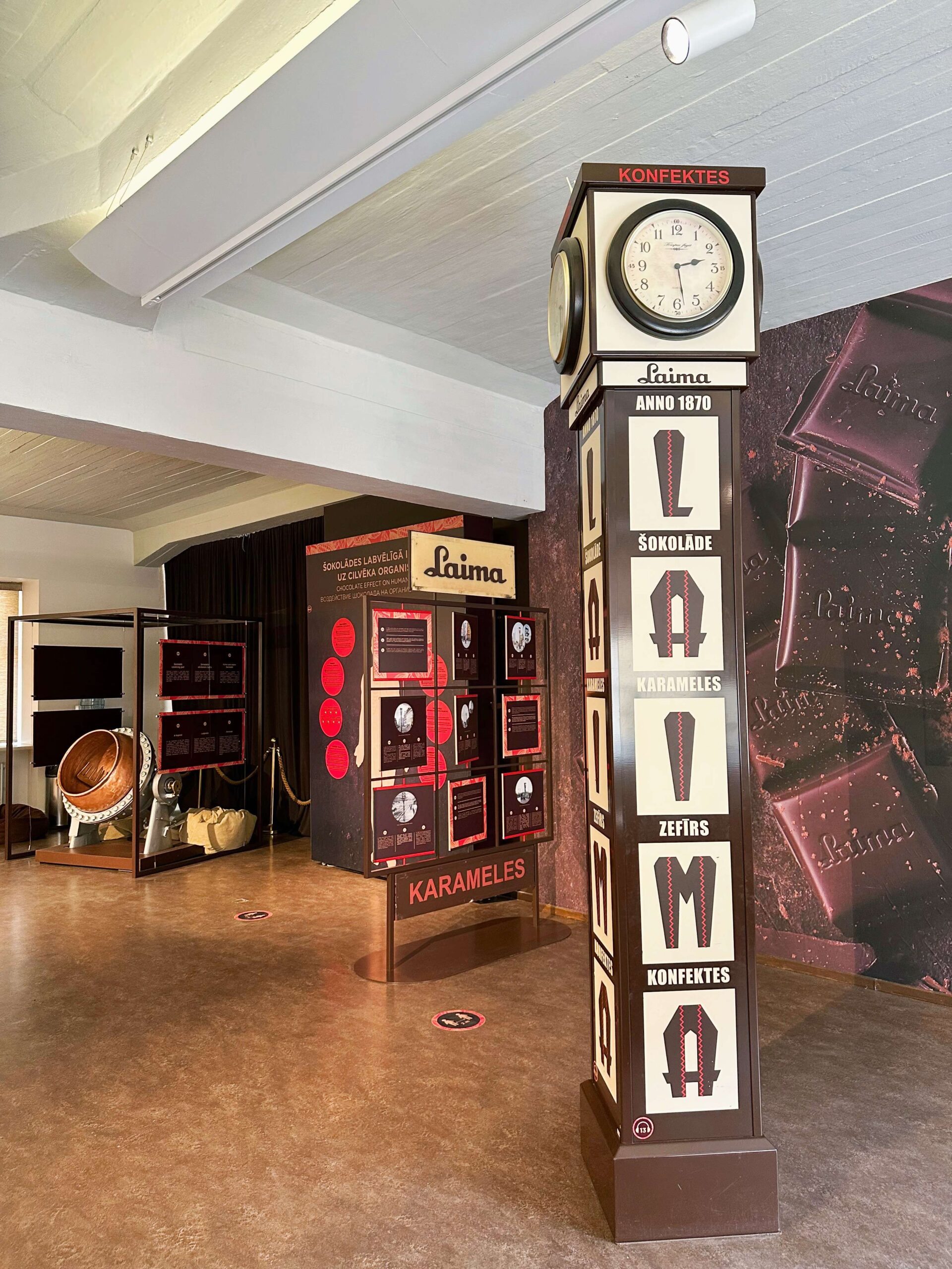 Laima Chocolate Museum. Riga, Latvia